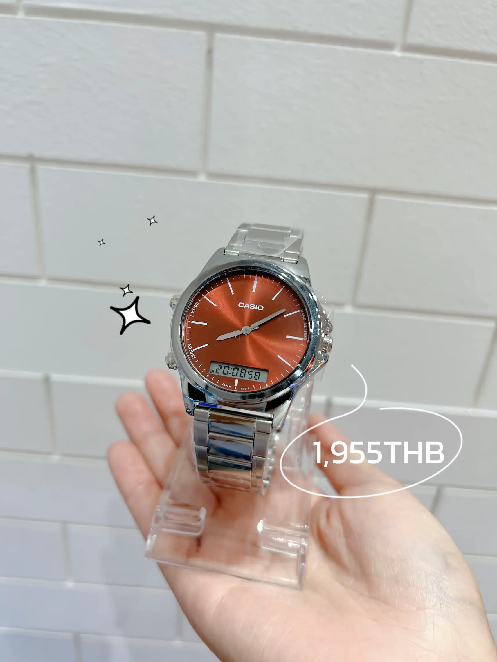 ⌇CASIO นาฬิกาข้อมือผู้ชาย | แกลเลอรีที่โพสต์โดย mew 🐶 | Lemon8