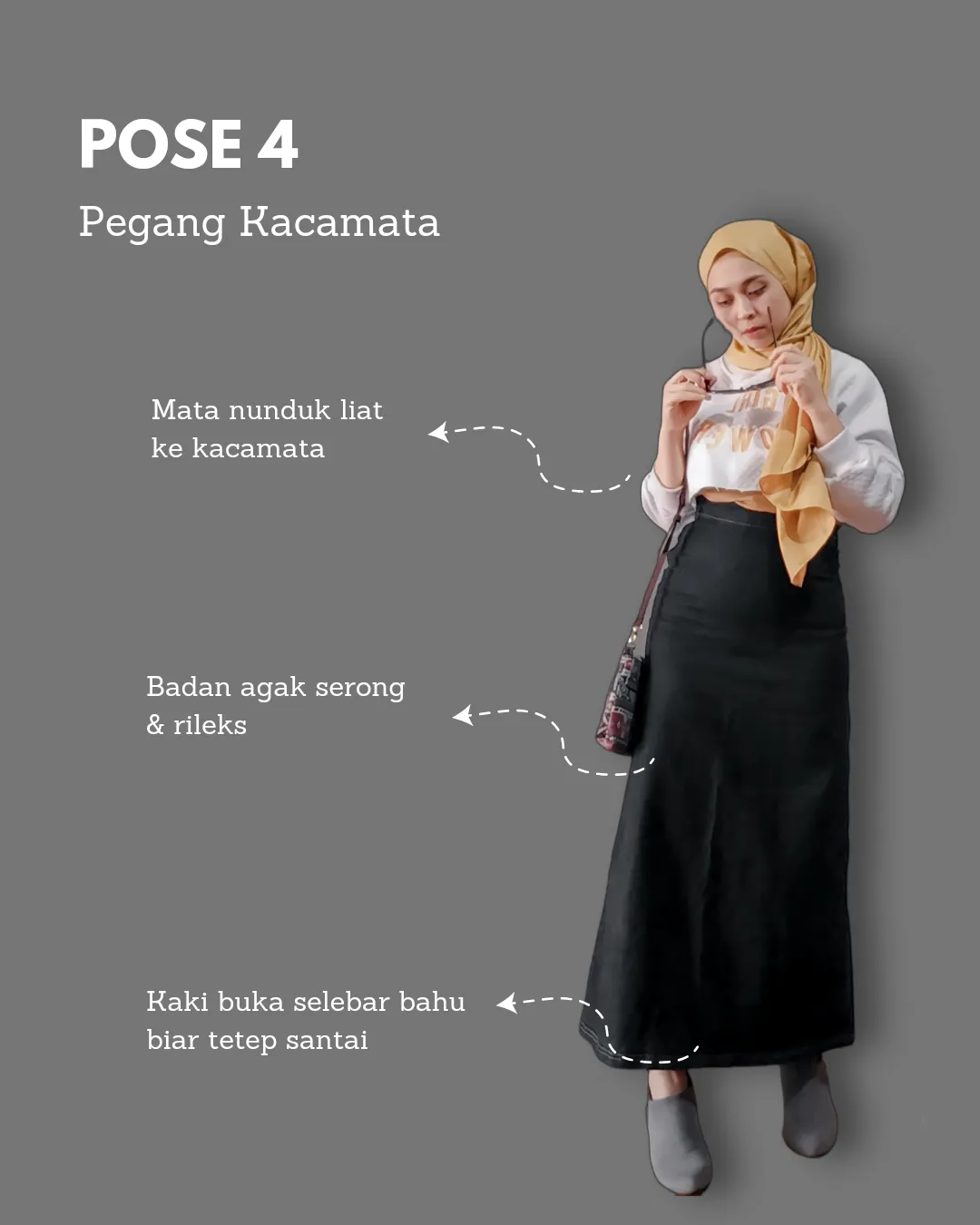 pose ideas buat "si pemalu" 😉 | แกลเลอรีที่โพสต์โดย elyfauziyah | Lemon8