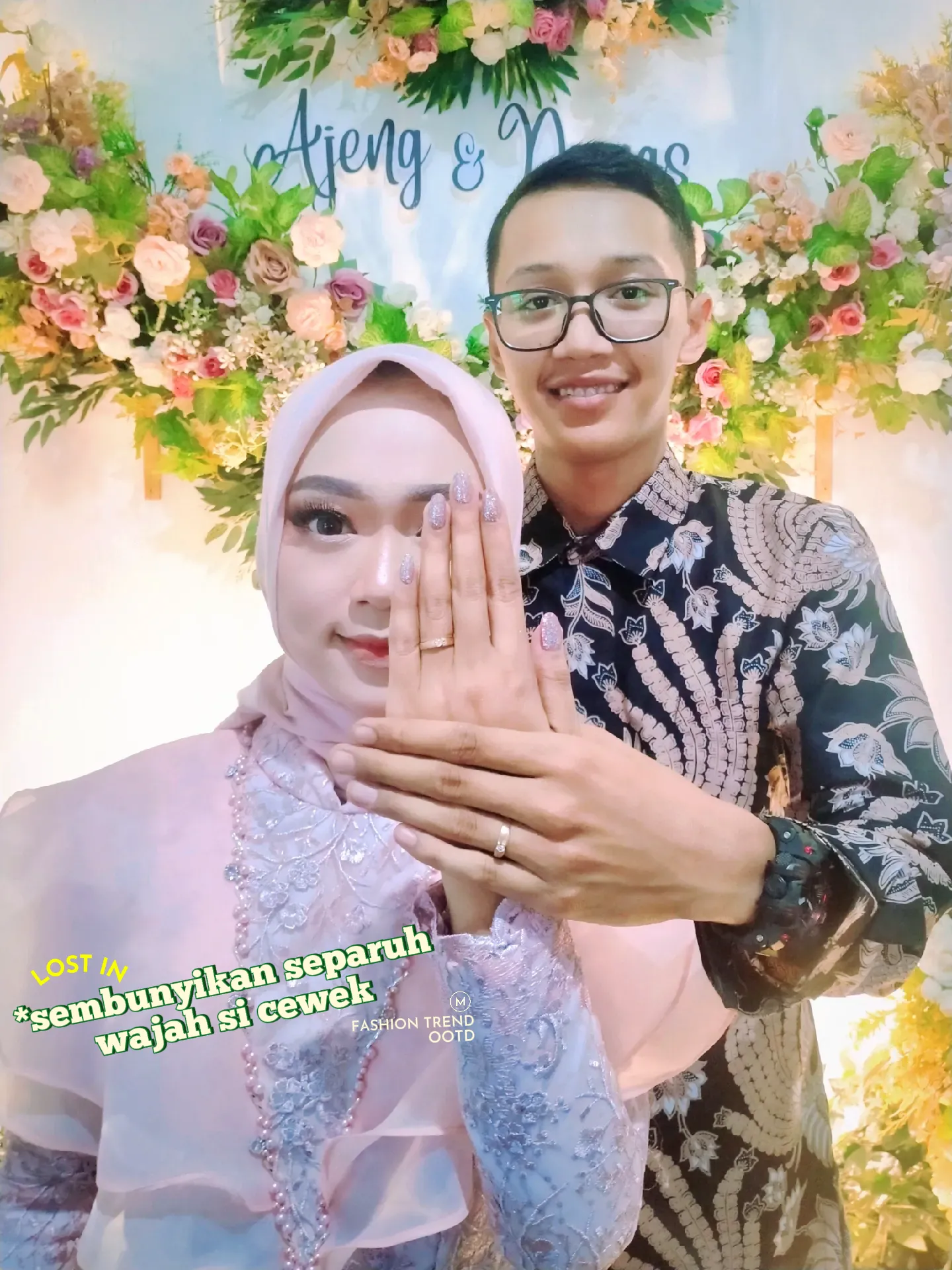 Ide Pose Foto Lamaran/Engagement ️ | Galeri diposting oleh Arsintyaa14 | Lemon8
