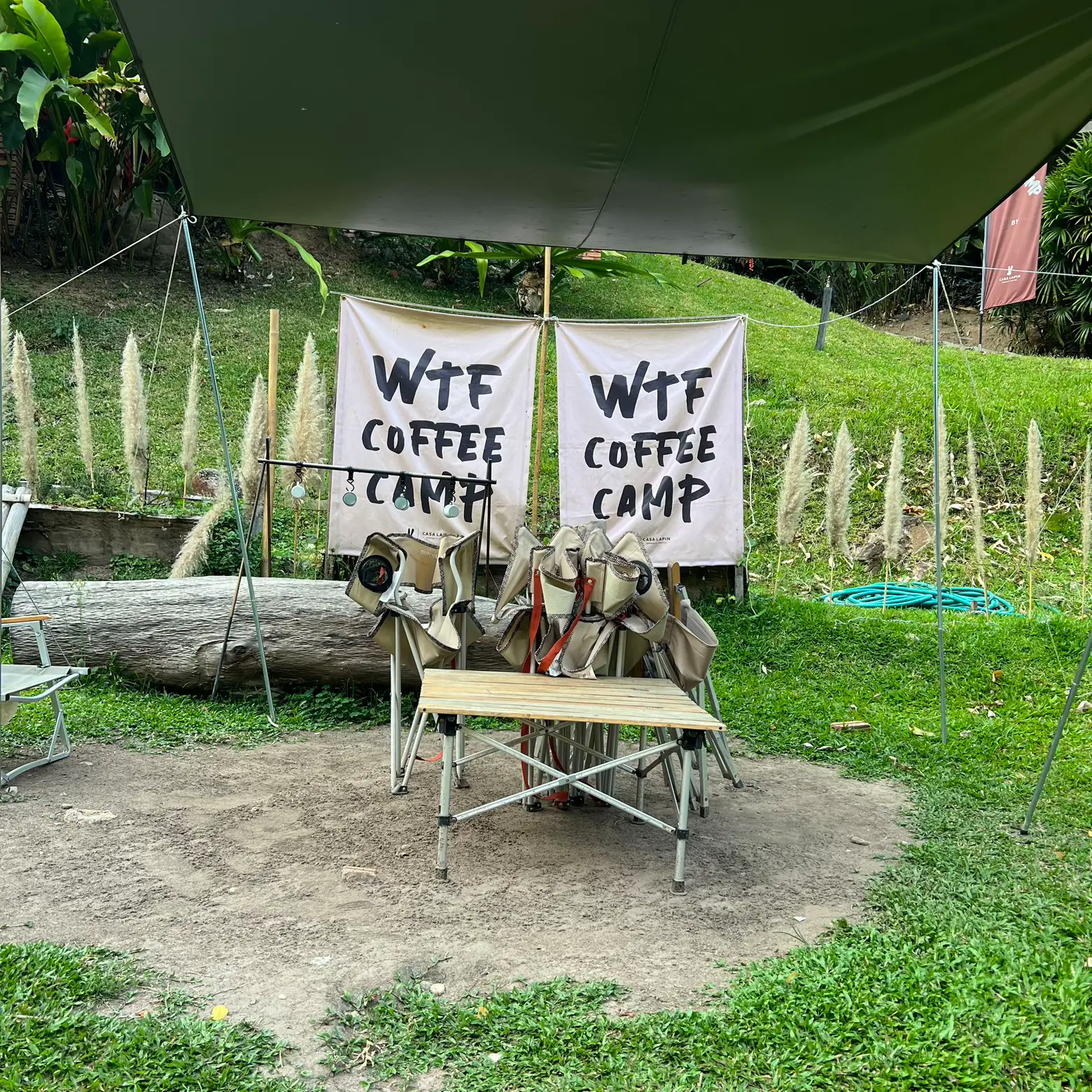 WTF Coffee Camp คาเฟ่เชียงใหม่ สไตล์แคมปิ้ง ริมน้ำตก | แกลเลอรีที่โพสต์โดย Tangstory | Lemon8