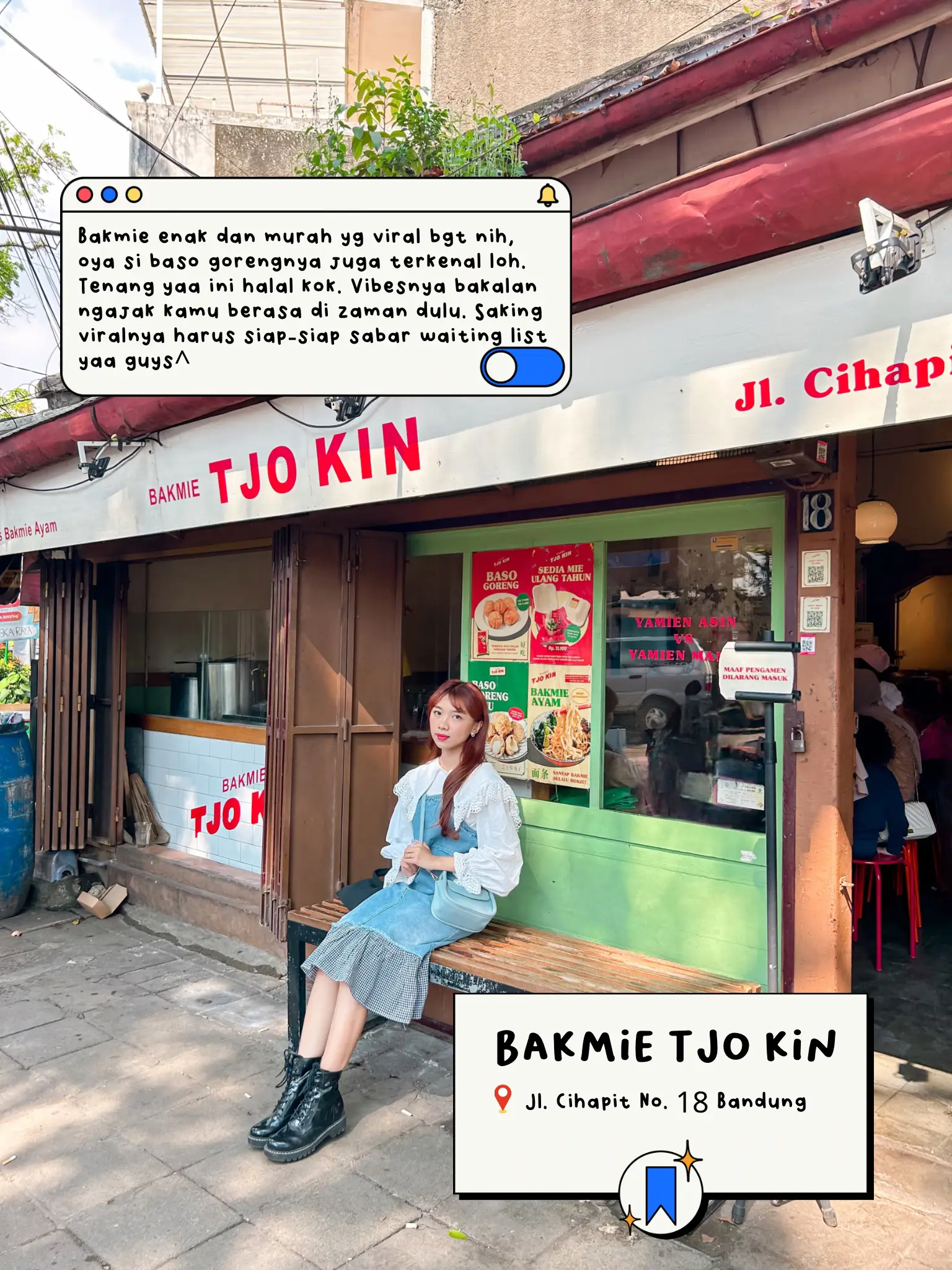 Cukup Jalan Kaki ke Tempat Hits di Cihapit 👌🏻 | Galeri diposting oleh Chitra YN 🍰 | Lemon8