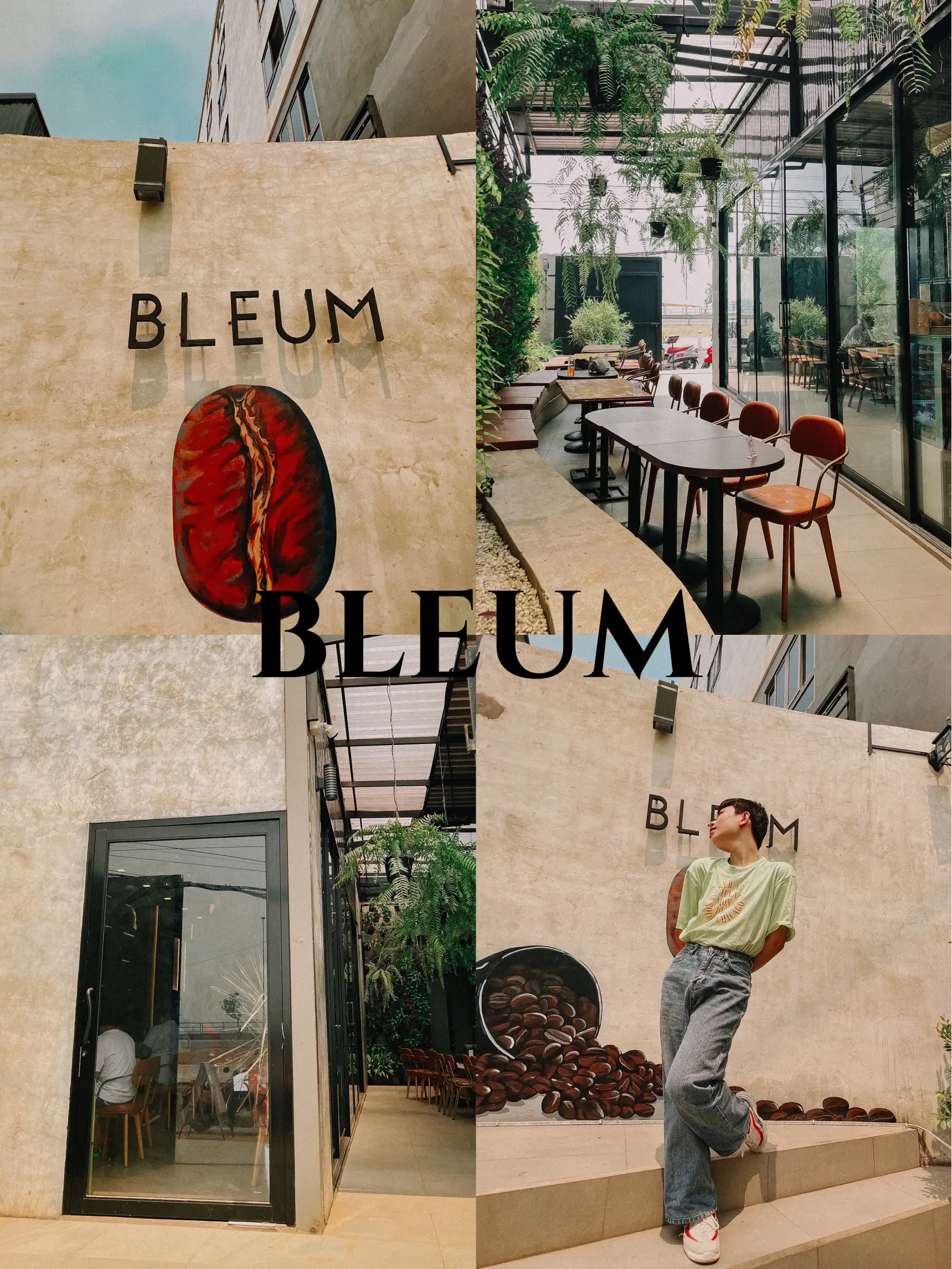 เที่ยวคาเฟ่เวียงจันทน์ BLEUM (บูม ) | แกลเลอรีที่โพสต์โดย Kaethw | Lemon8