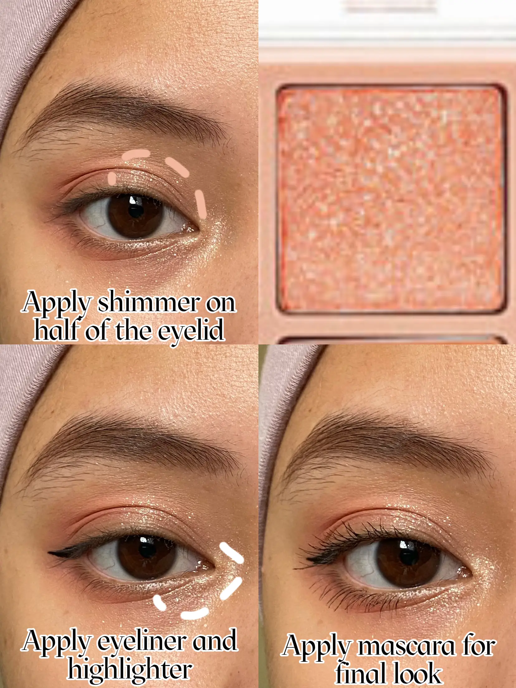 Pink Raya eye makeup | แกลเลอรีที่โพสต์โดย Iraa | Lemon8