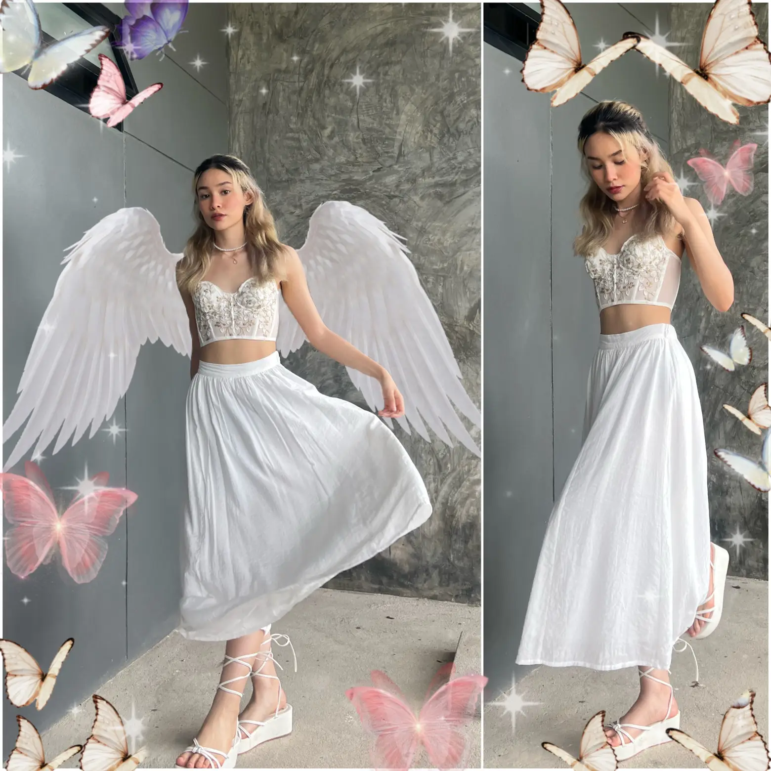 Idea Fairy style looks 4 ลุคนางฟ้า🧚🏻‍♀️ | แกลเลอรีที่โพสต์โดย Helen 💖 ...