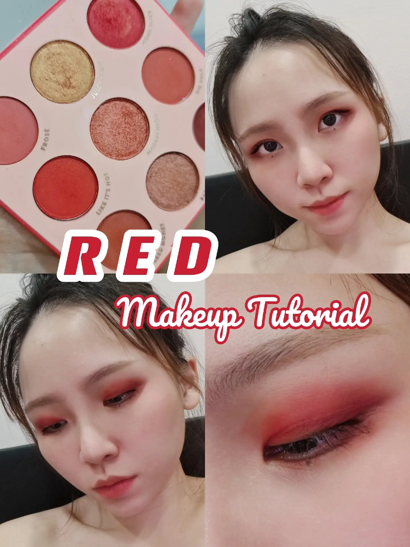 Red Eyes Makeup Tutorial | Saubhaya Makeup