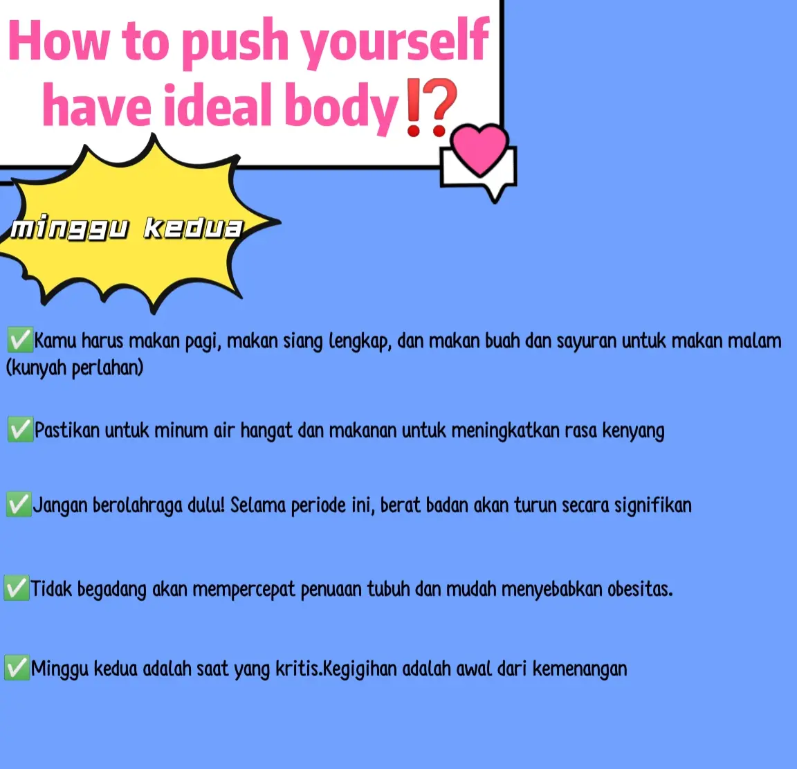 How to push yourself have ideal body⁉️ | แกลเลอรีที่โพสต์โดย ...