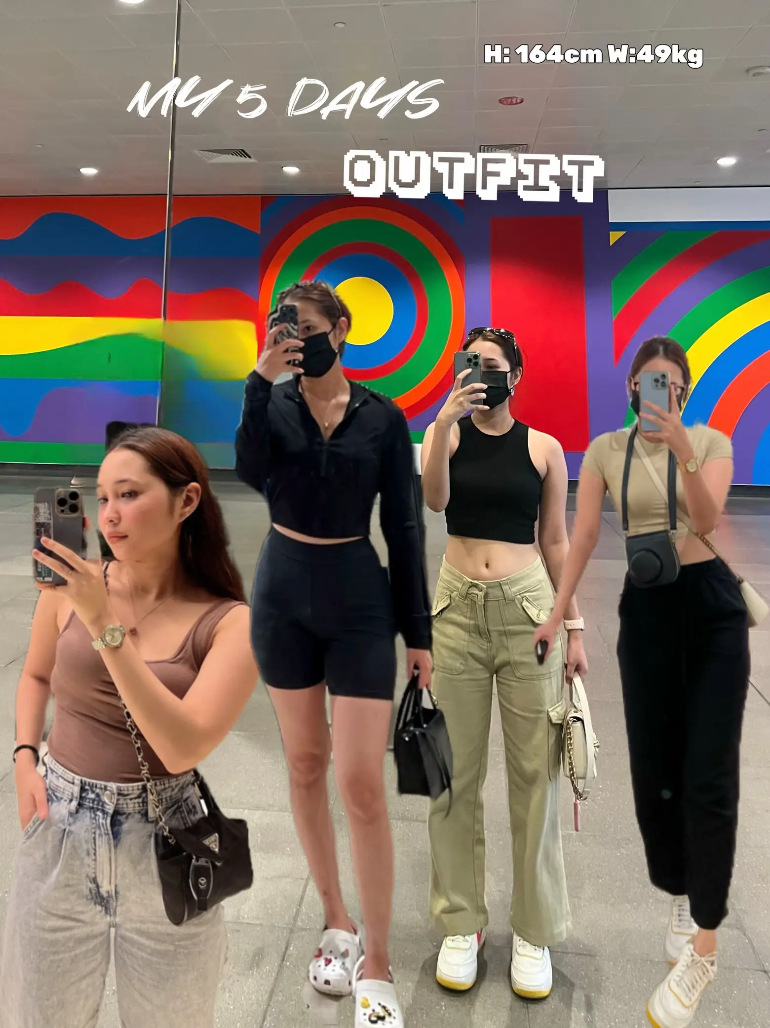 MY OUTFIT FOR 5 DAYS! | แกลเลอรีที่โพสต์โดย sityrosli | Lemon8