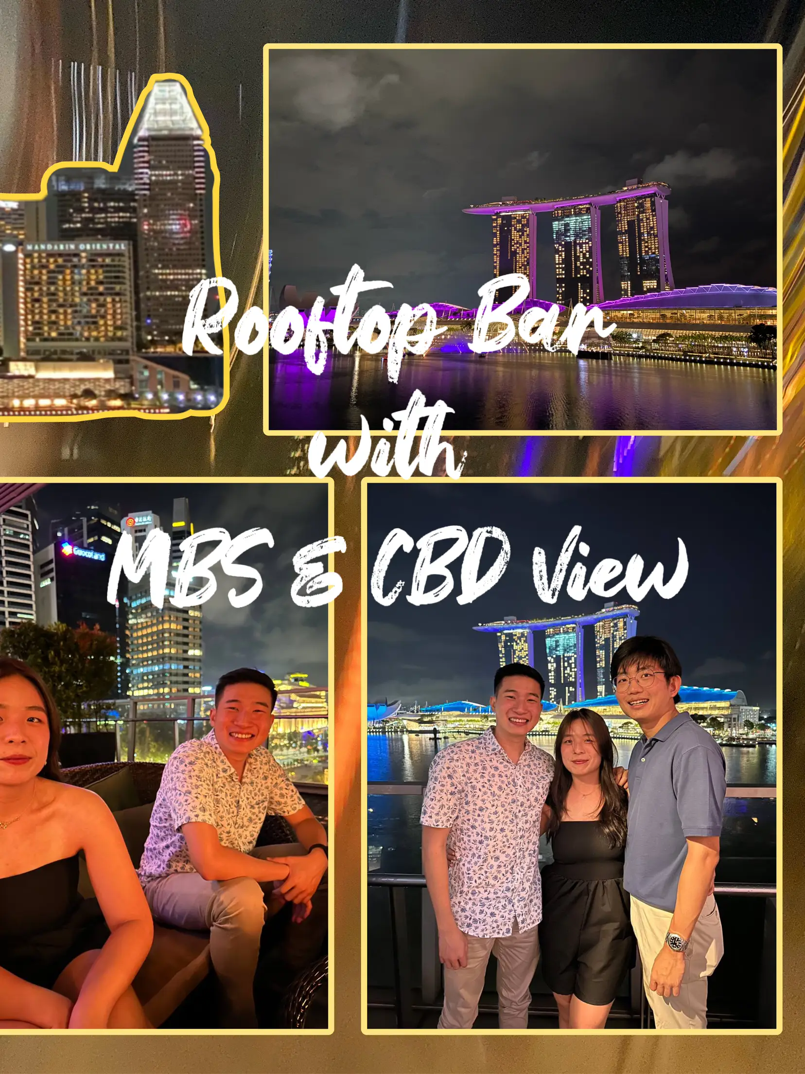 Rooftop bar in Singapore! Yes or no? | แกลเลอรีที่โพสต์โดย nana | Lemon8