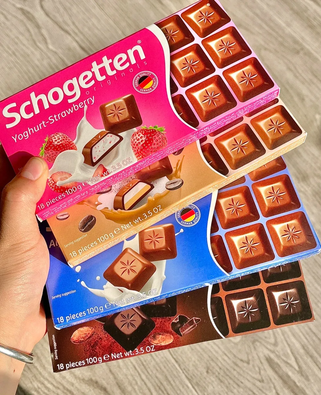 Schogetten ขนมช็อกโกแลตเยอรมัน คือมันอร่อยมากจริงๆ | แกลเลอรีที่โพสต์ ...