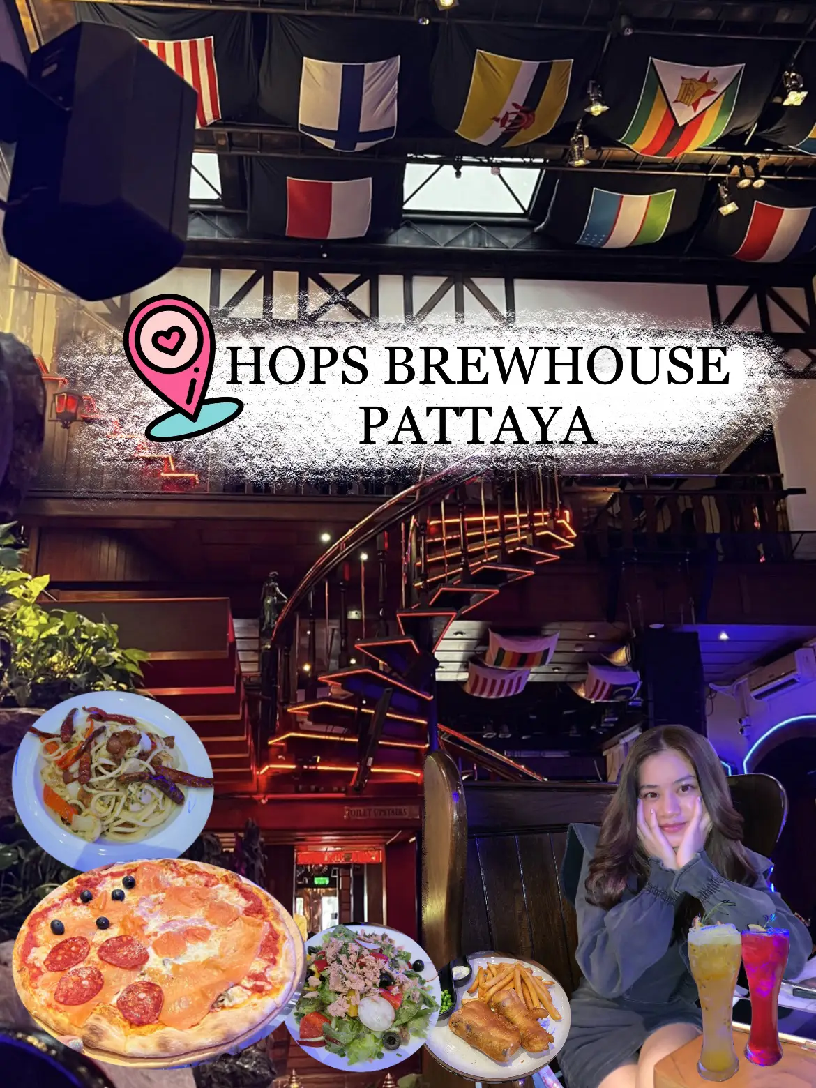 HOPS BREWHOUSE PATTAYAを見逃さないでください。 | creamcasper が投稿したフォトブック | Lemon8