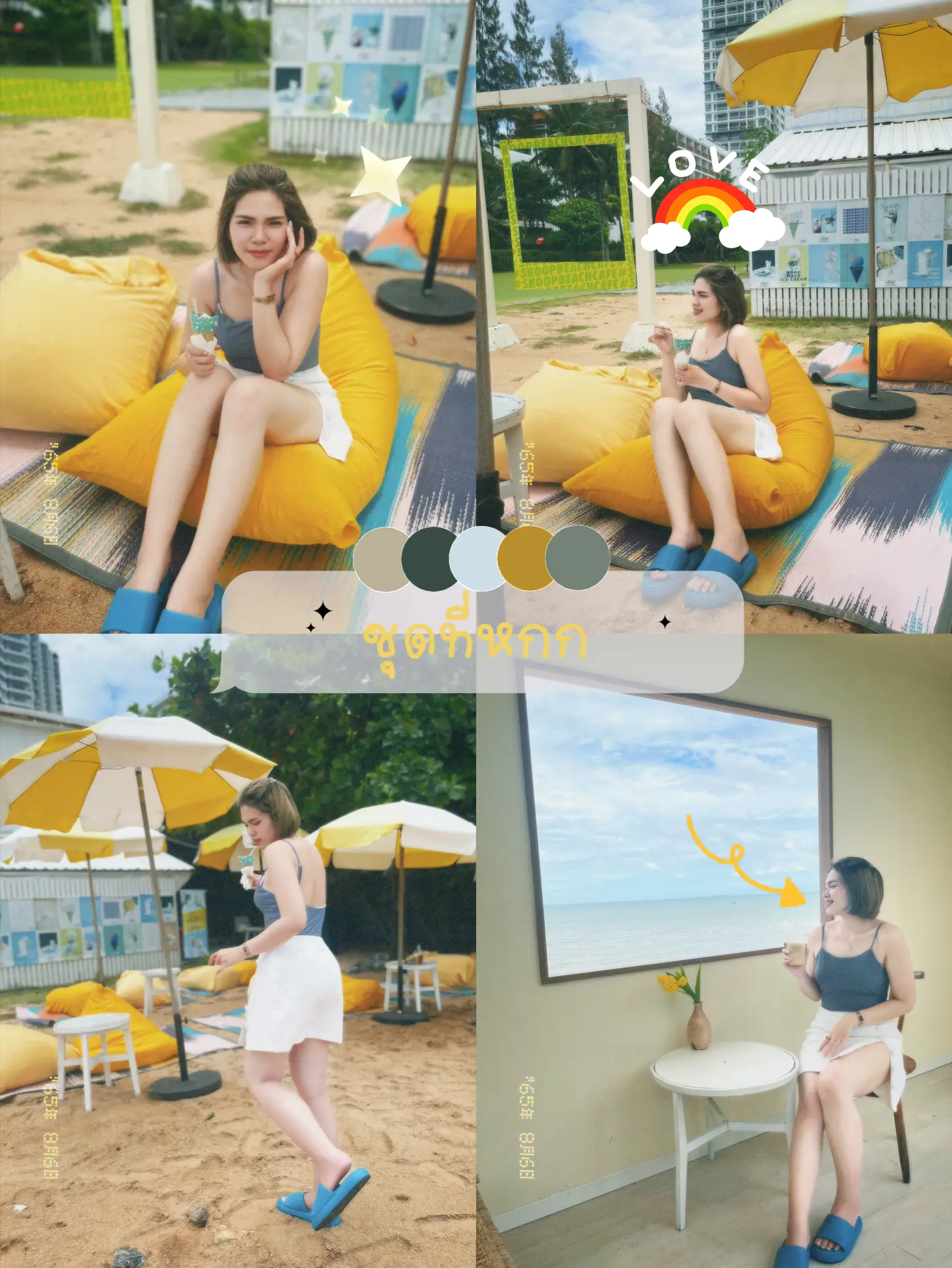 8 looks ชุดว่ายน้ำ+ท่าโพสสำหรับสาวอวบ ขาใหญ่แบบเรา | แกลเลอรีที่โพสต์โดย ไปเรื่อย | Lemon8