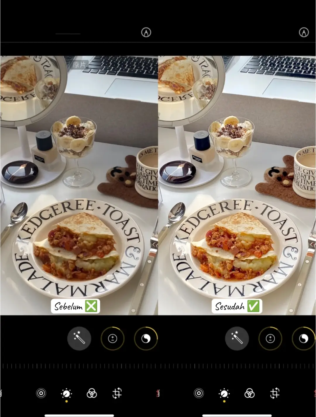 Filter Iphone agar Makananmu Terlihat Lebih Menarik 🤤 | Galeri ...