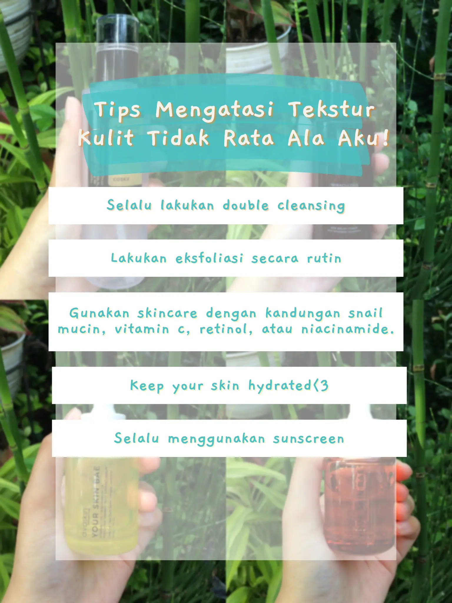 Tekstur kulit gak rata? Cek tips dari aku yuk:D | แกลเลอรีที่โพสต์โดย ...