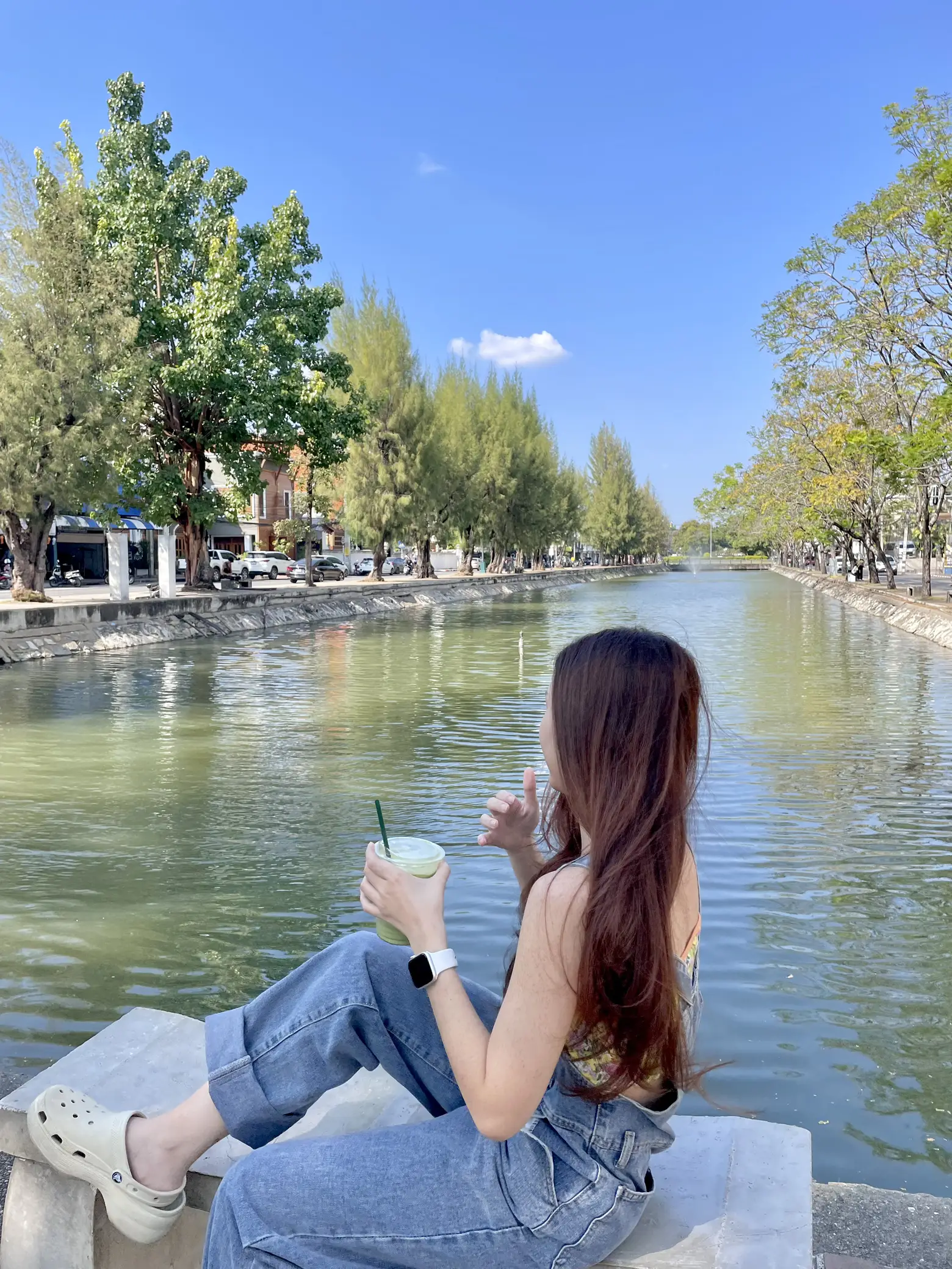 Idea ถ่ายรูปกับคูเมืองเชียงใหม่ 🏞️ | แกลเลอรีที่โพสต์โดย CallmeMD | Lemon8