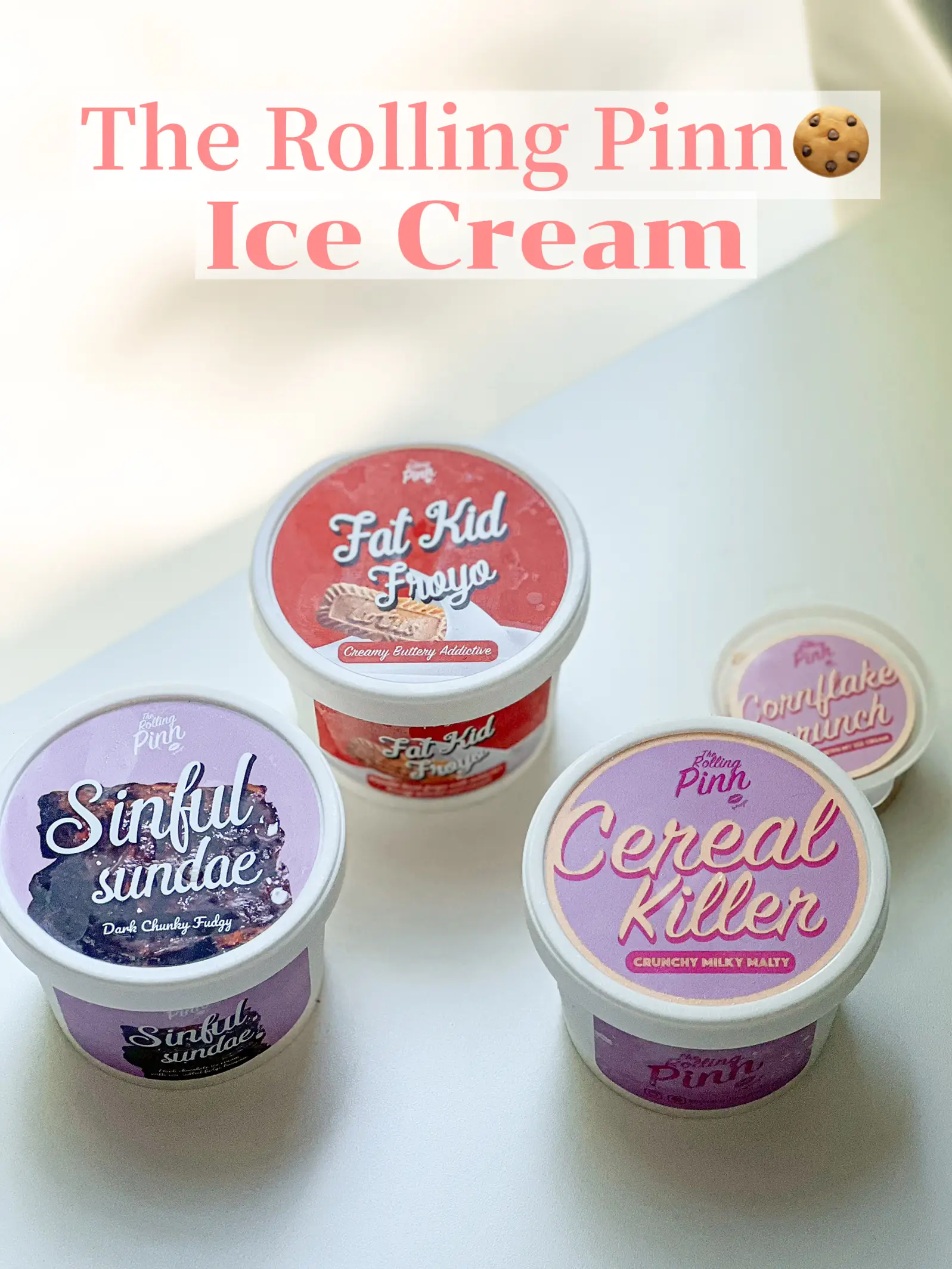 รีวิวไอศกรีมร้าน The Rolling Pinn🍦🍪 | แกลเลอรีที่โพสต์โดย จีนพากิน😋 ...