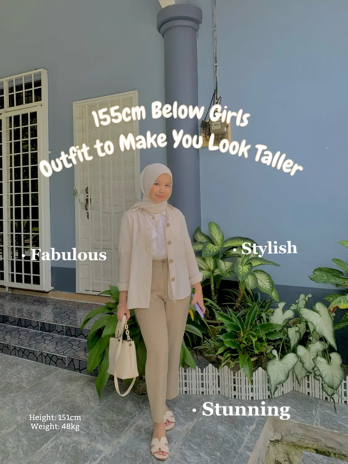 155cm Below Girls! Outfit to Make You Look Taller. | Galeri disiarkan oleh Najwa | Lemon8