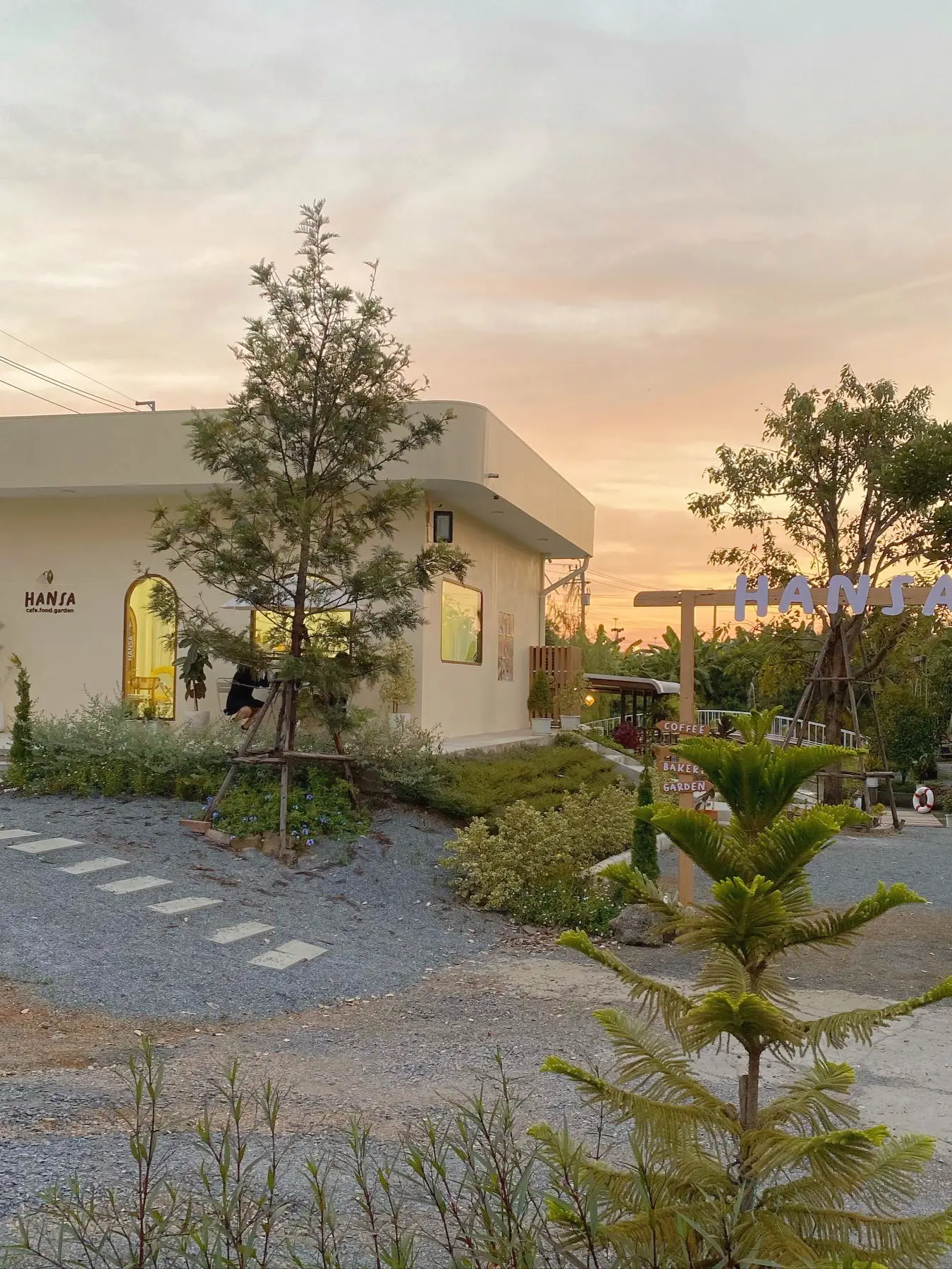 Hansa cafe.food.garden 🤍🍊🥯 | แกลเลอรีที่โพสต์โดย AÜM ( อั้ม )🤍 | Lemon8