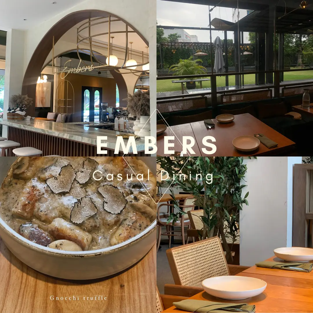 ร้าน EMBERS พิซซ่าเตาถ่าน 🍕| casual dining อรุณอัมรินทร์ | แกลเลอรีที่ ...