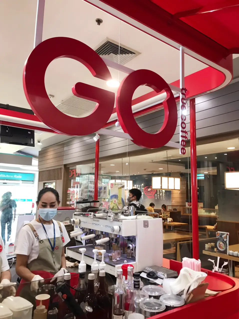 ร้านกาแฟโปรดีบอกต่อ 1 ฟรี 1 True coffee GO | แกลเลอรีที่โพสต์โดย Kimkim inn | Lemon8