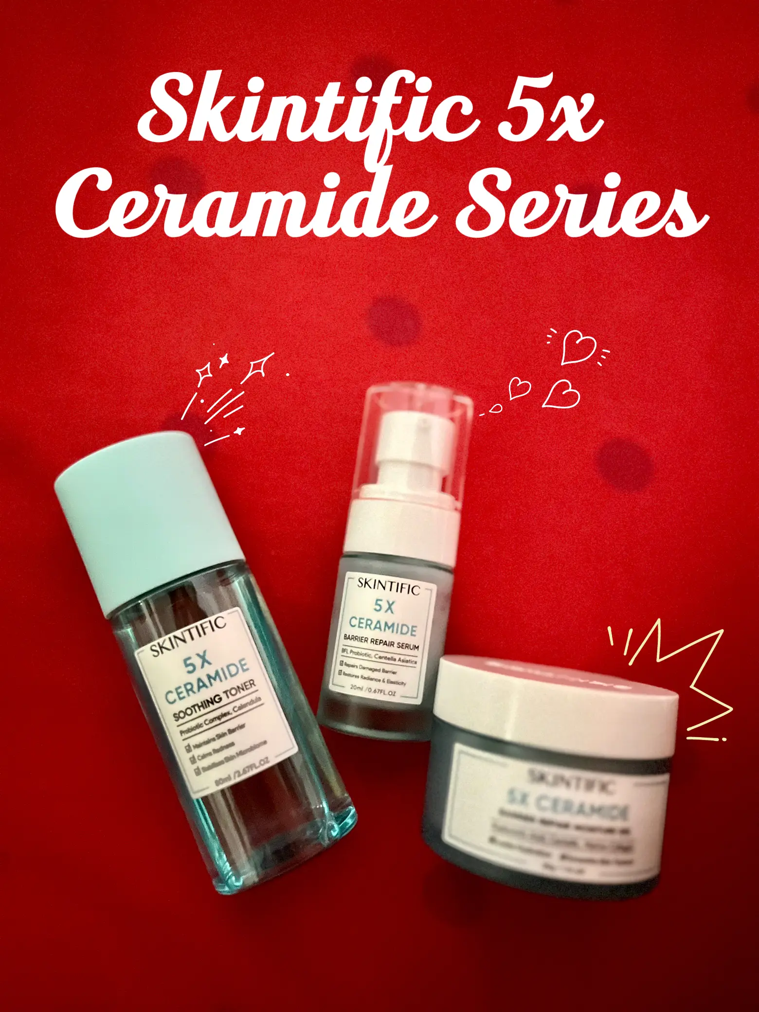 SKINTIFIC 5x Ceramide Series | Galeri diposting oleh BelindaSD | Lemon8