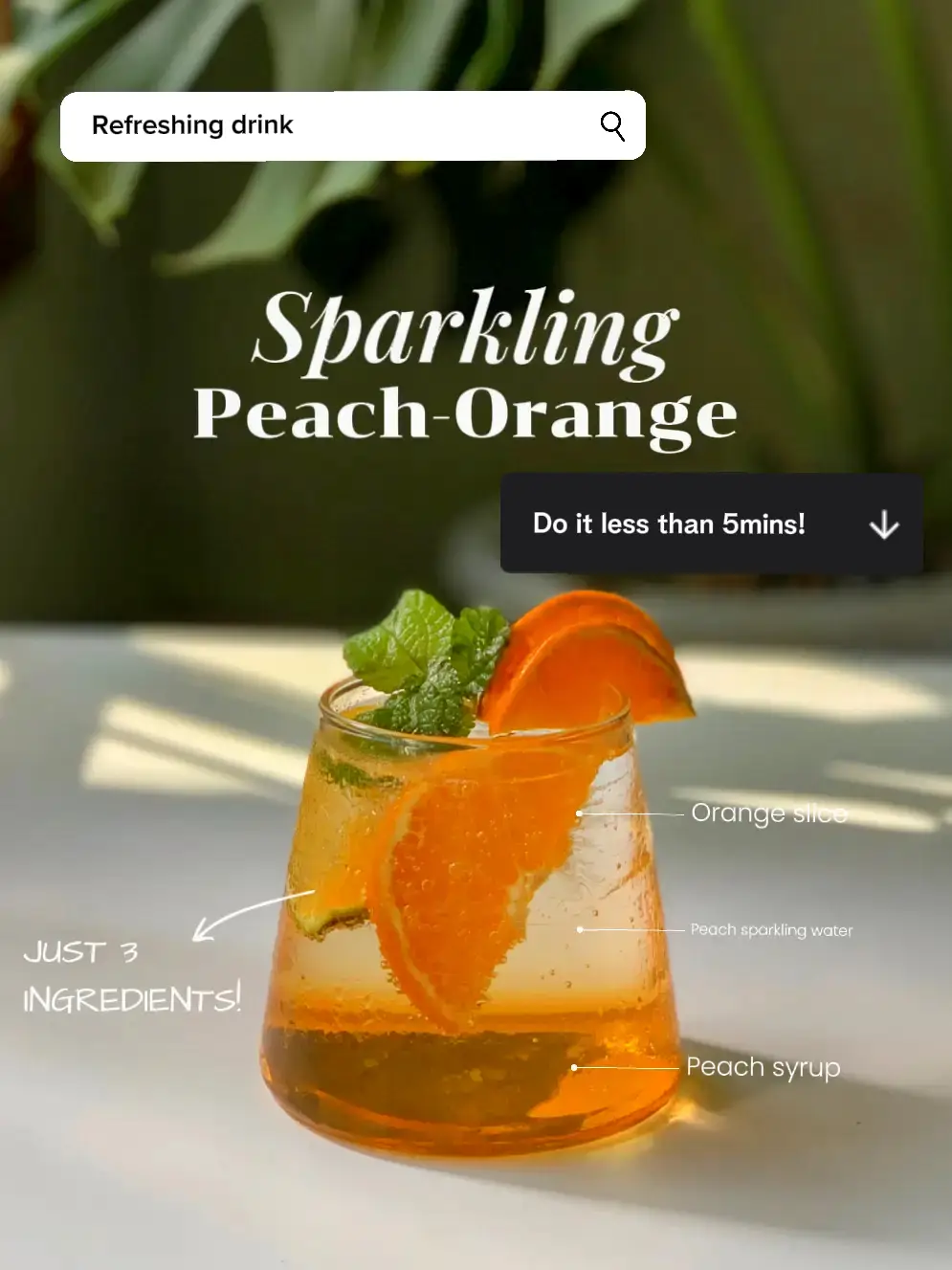 So refreshing drink, do it less than 5mins! | Video published by juli ...