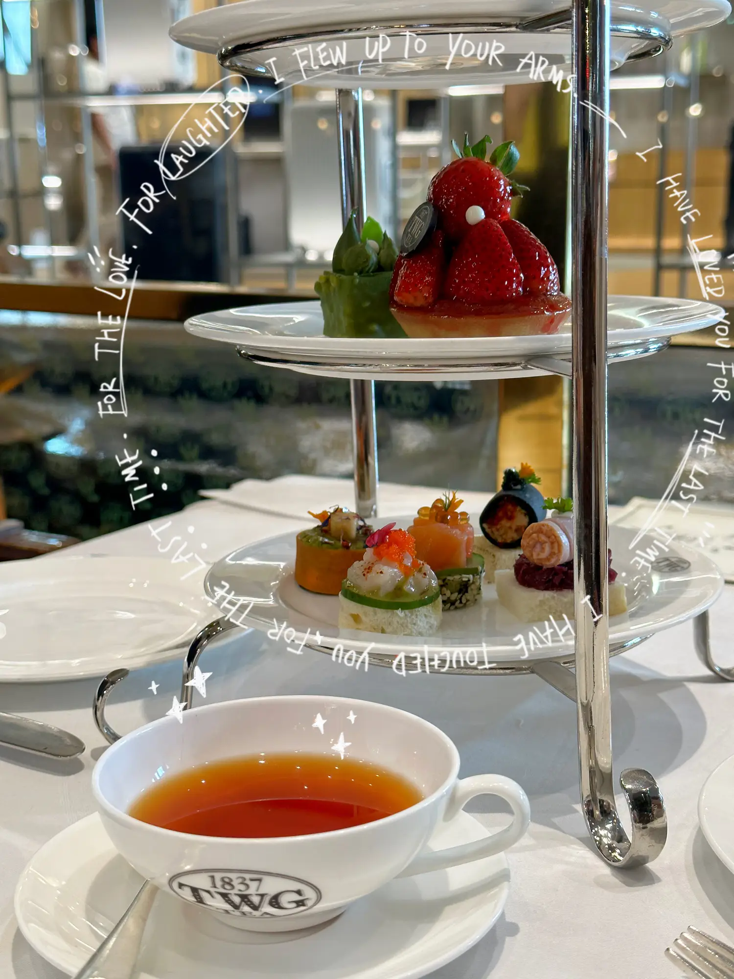 จิบชาชิคๆยามบ่ายที่ TWG @Icon Siam | แกลเลอรีที่โพสต์โดย IG:Peeticha ...