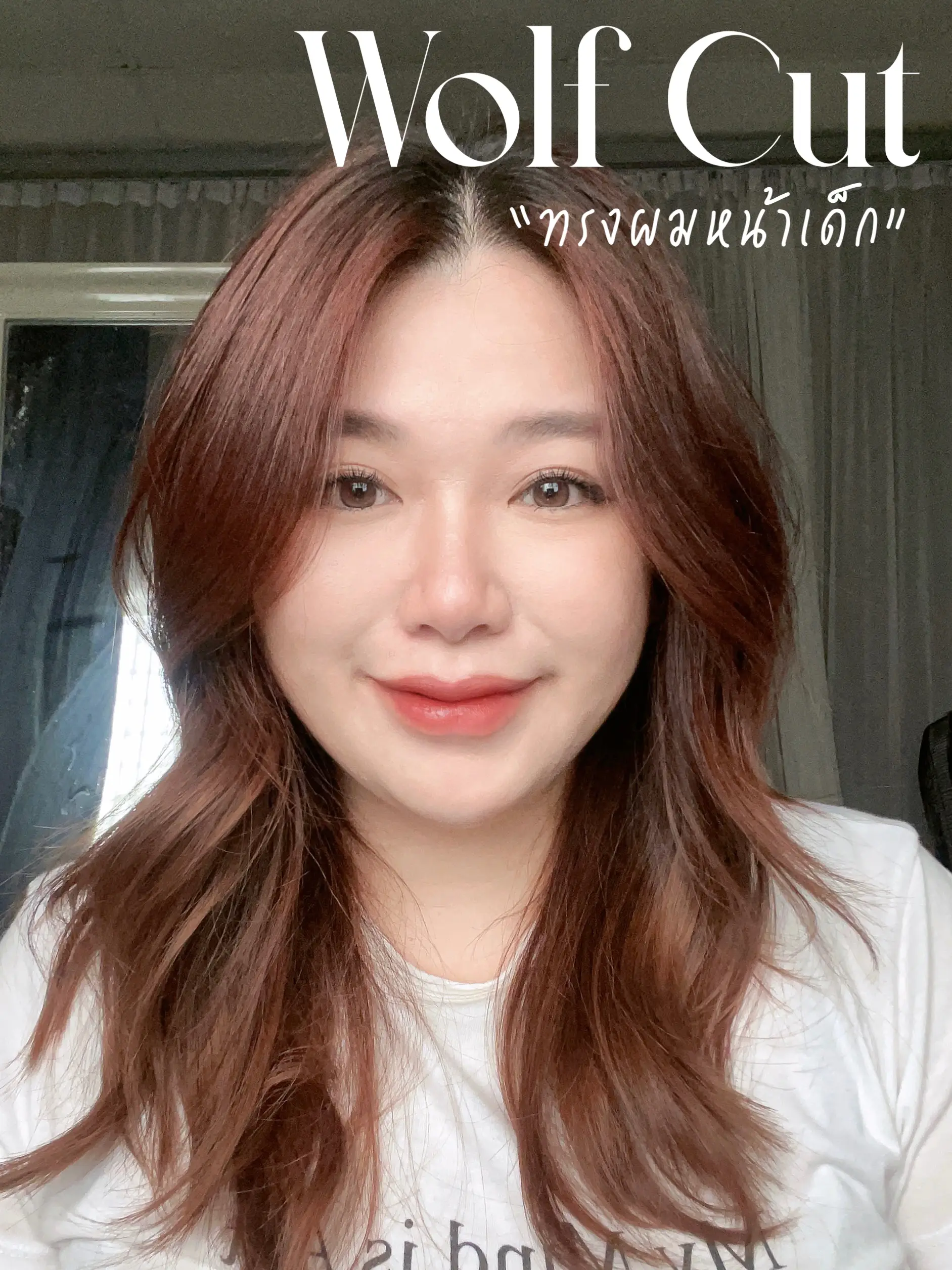 ตัดผม Wolf cut Layer ผู้หญิงแบบผมยาว💇🏻‍♀️🫶🏻 | วิดีโอที่เผยแพร่โดย Oeng-oei | Lemon8