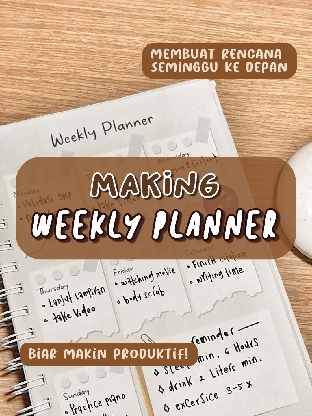 plan with me ️ | Video dipublikasikan oleh Study and Tips | Lemon8