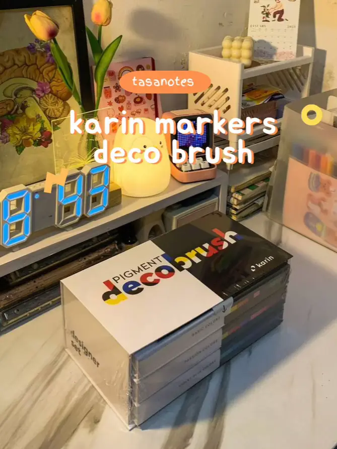 REVIEW KARIN MAKERS PIGMENT DECO BRUSH 😍 | Video dipublikasikan oleh ...
