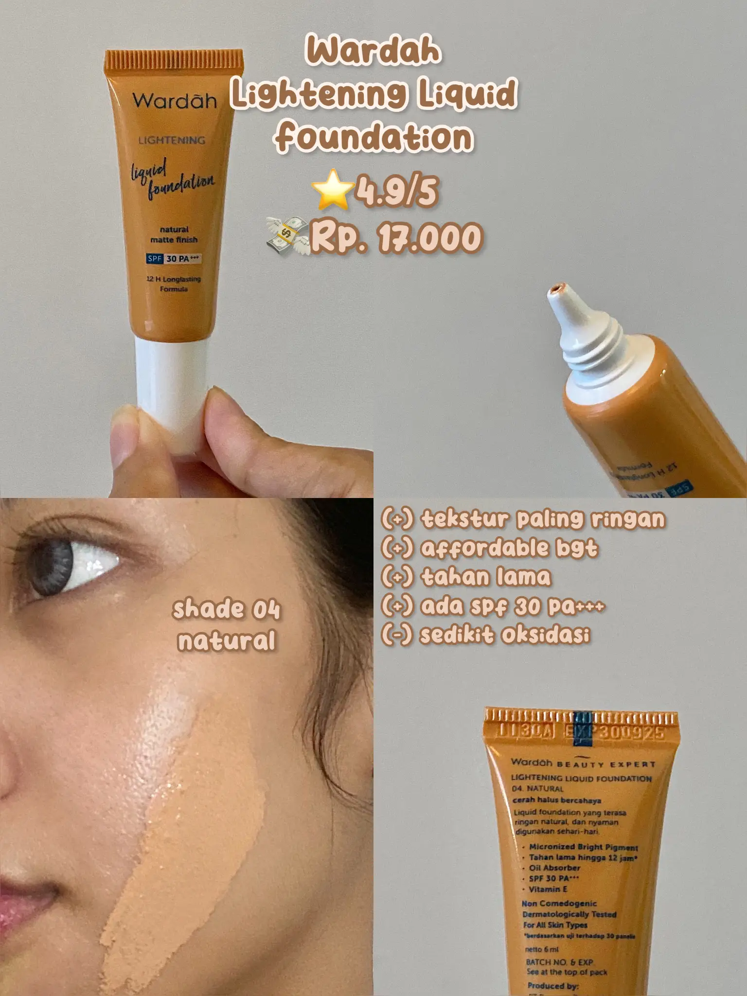 Rekomendasi Foundation Viral Oily Skin Friendly💗 | Galeri diposting ...