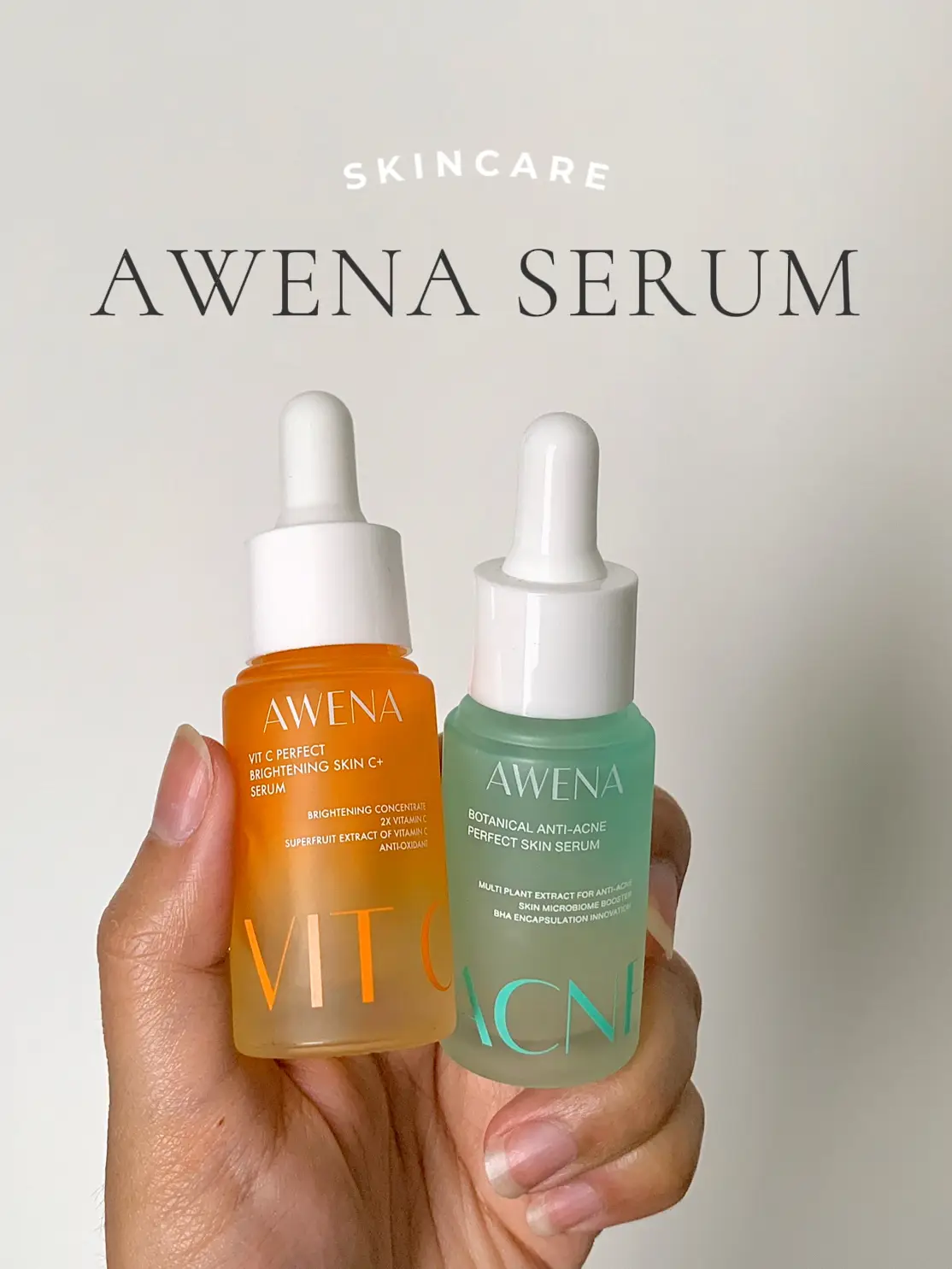 Awena Serum ใครจะคิดว่าหน้าจะดีเพราะเซรั่มตัวนี้ 💢 | แกลเลอรีที่โพสต์ ...