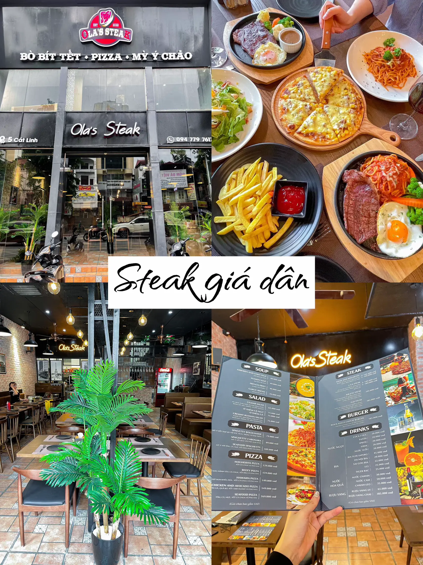 CHIIK STEAK & PASTA - hẹn hò khu Thảo Điền | Video do Tớ là Cá đăng ...