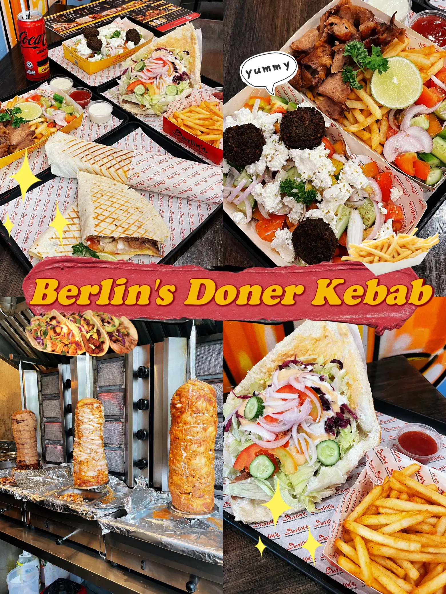 Berlin's Doner Kebab ร้านเคบับที่เราสั่งทานบ่อยมาาาก🌯🥙 | แกลเลอรีที่ ...