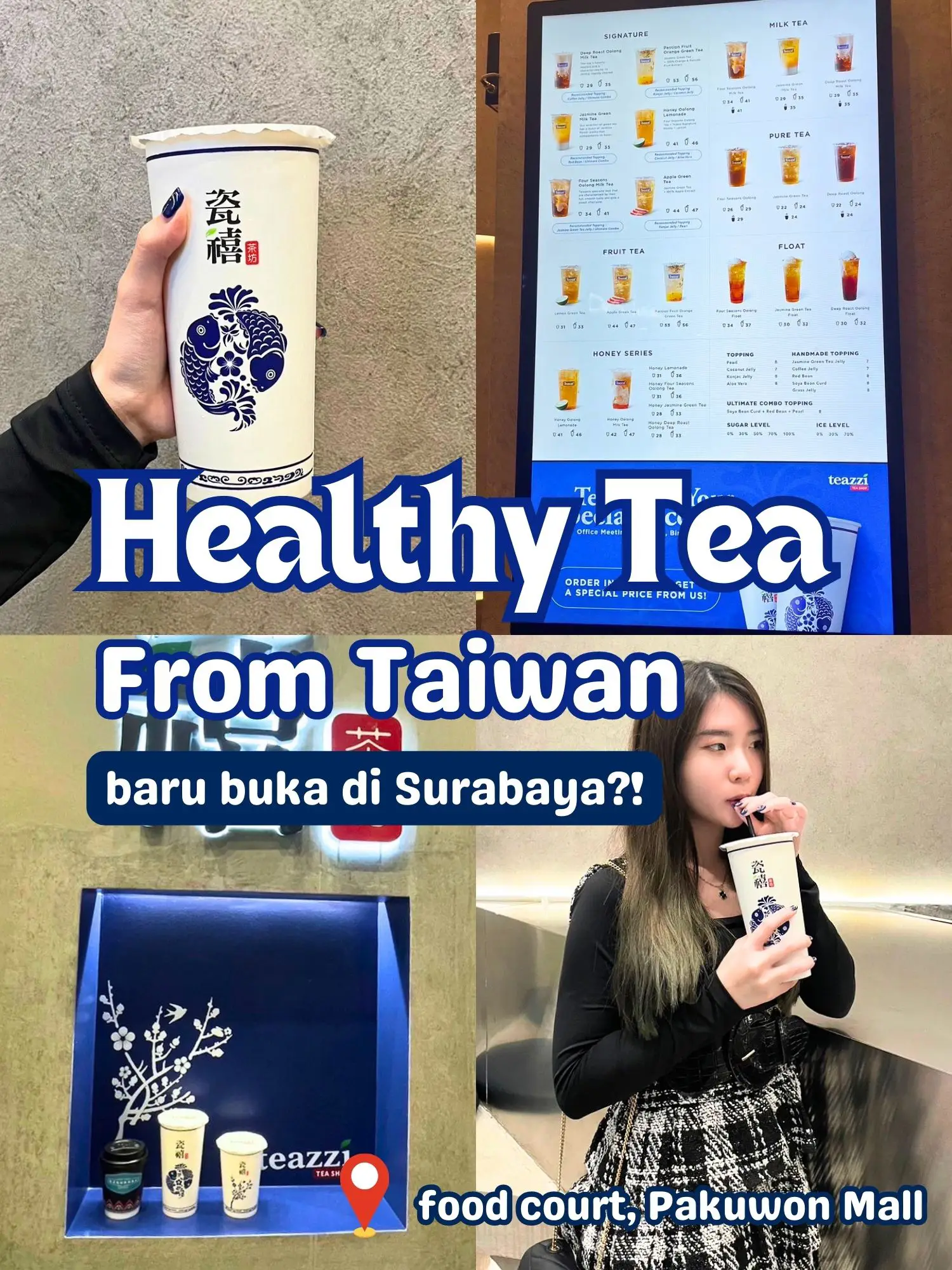 NYOBAIN SEMUA MENU MILK TEA DI TEAZZI 🥛🍵 | Galeri diposting oleh ...