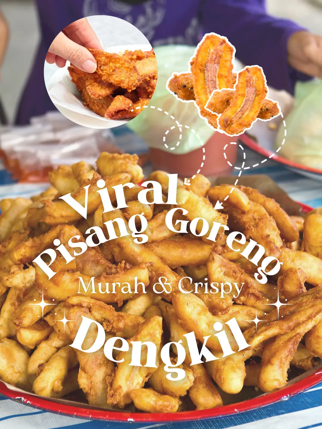Viral Pisang Goreng Murah & Crispy Dengkil! | Galeri disiarkan oleh ainshares | Lemon8
