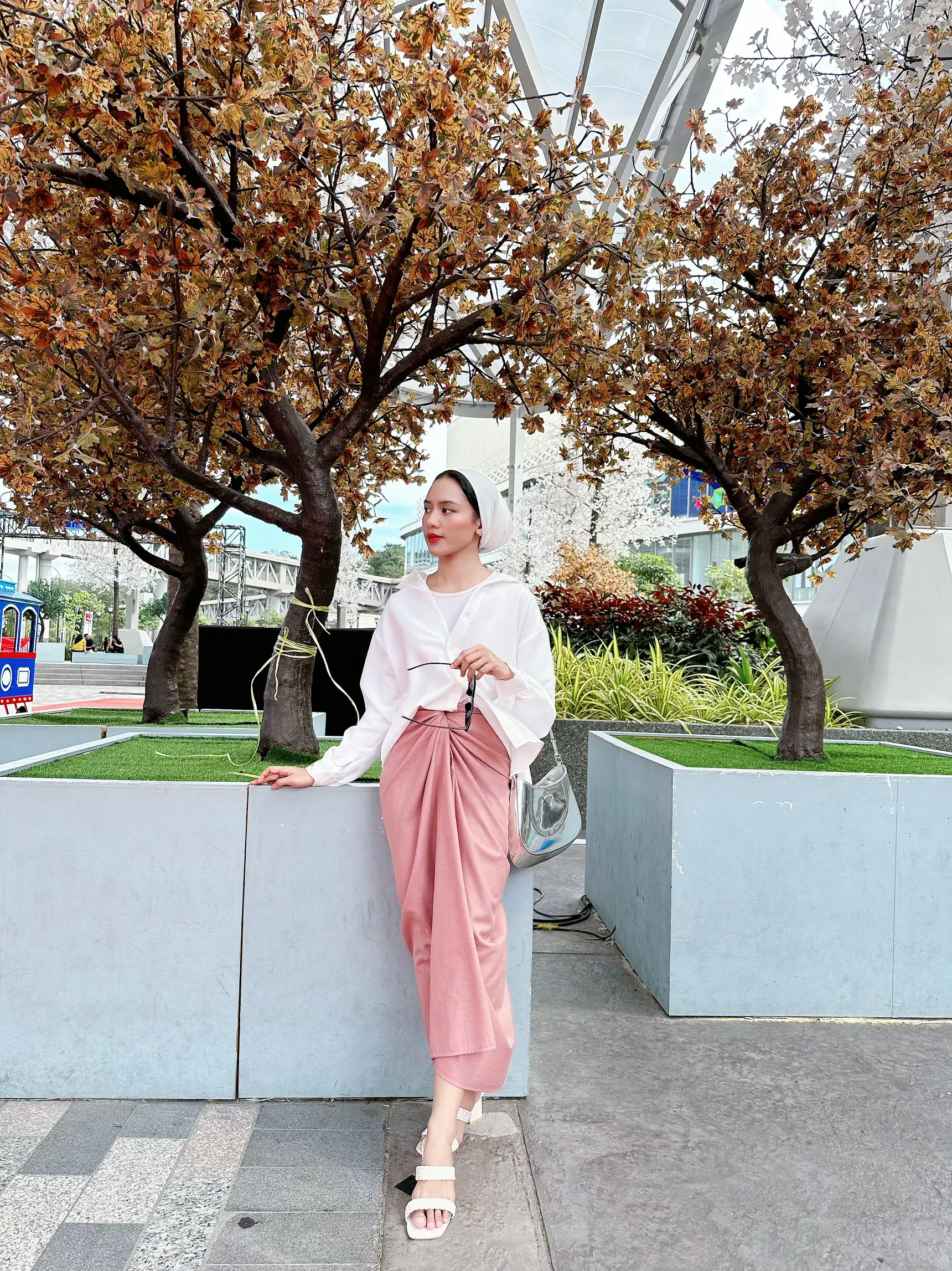 1 set wear with 6 style 😍 Which style do u prefer? | Galeri disiarkan oleh Mun | Lemon8