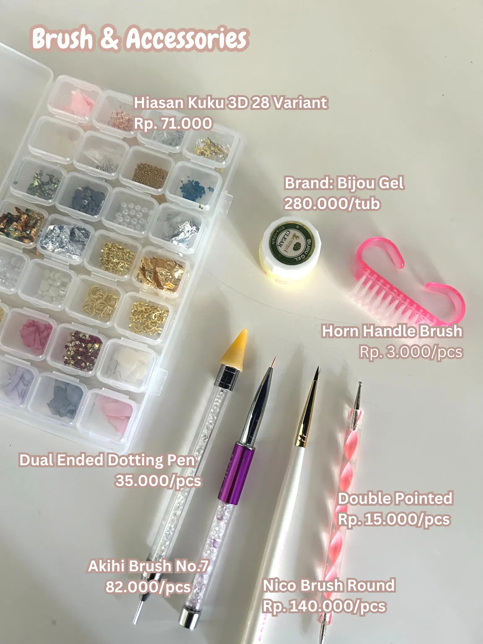 Basic Nail Art Starter Kit💅 | Galeri diposting oleh gabytjiphanata | Lemon8