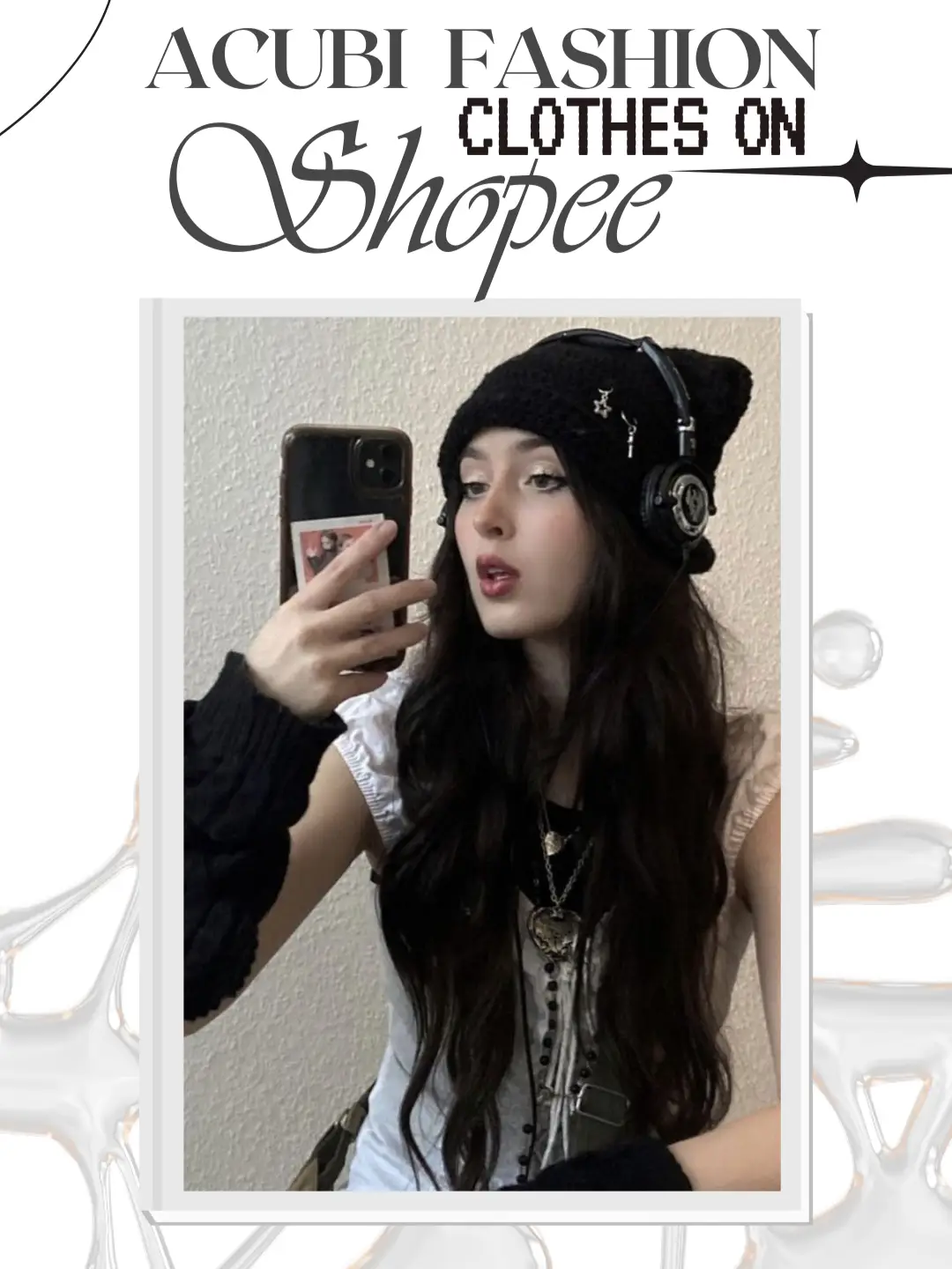 acubi/grunge fashion accessories ⋆｡˚ ☁︎ ˚｡⋆｡˚☽˚｡ | แกลเลอรีที่โพสต์โดย ...