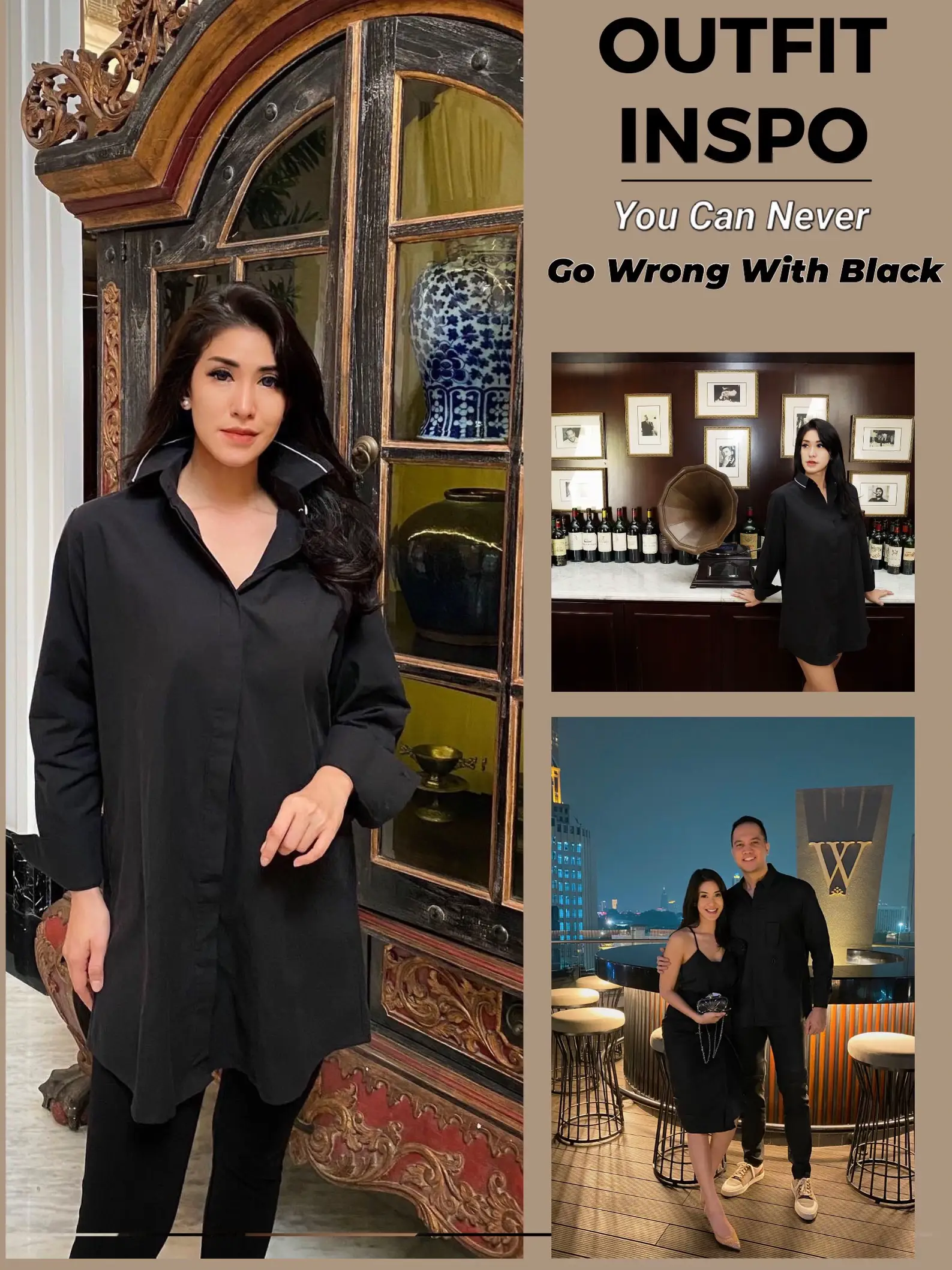 OOTD INSPO - All Black Edition 🖤 | Galeri diposting oleh Elma Princess ...