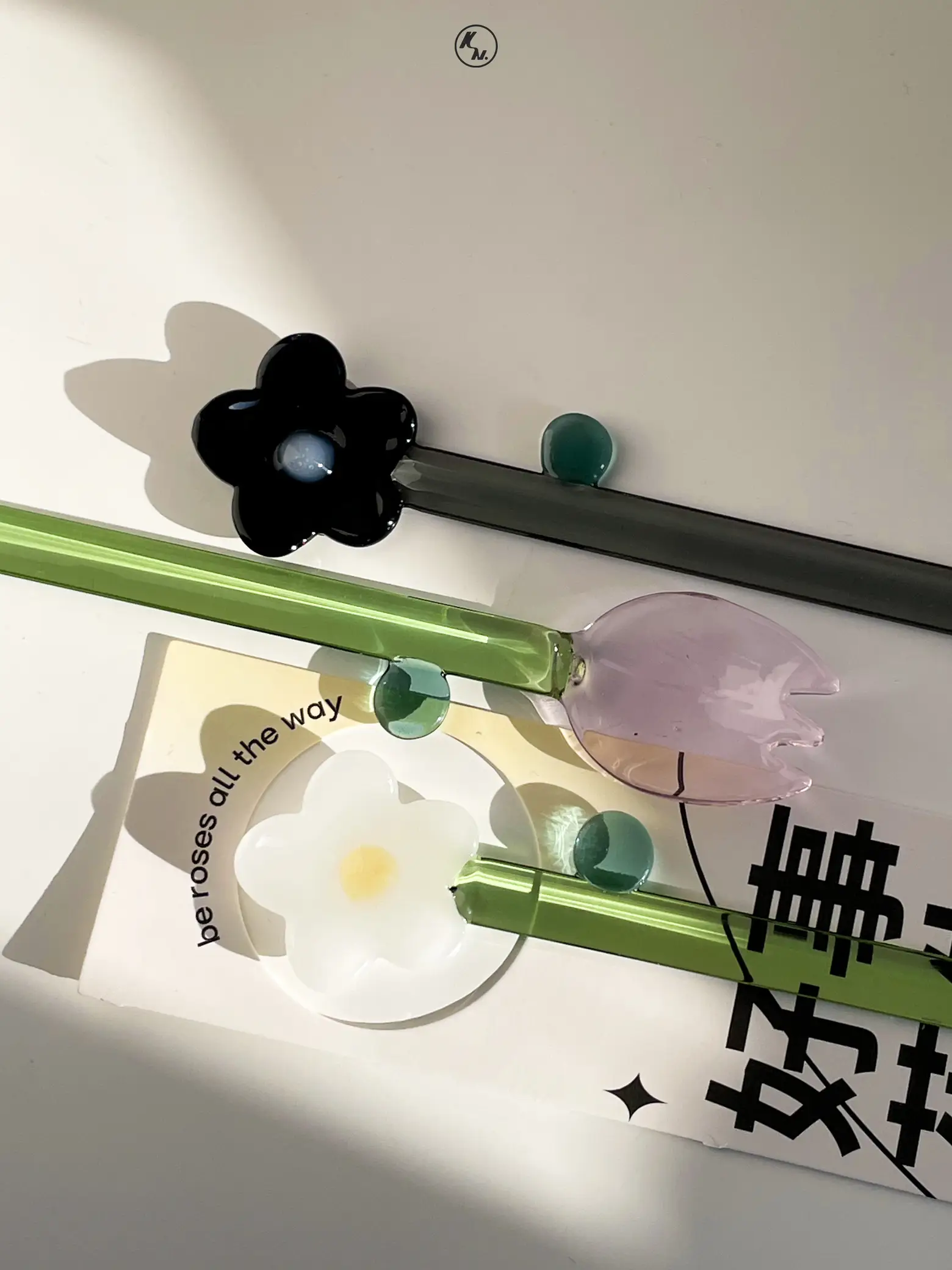 𝐅𝐥𝐨𝐰𝐞𝐫 𝐬𝐩𝐨𝐨𝐧 ช้อนคนกาแฟ คิ้วทึ 🥄🌸🌷 | แกลเลอรีที่โพสต์โดย KSN. | Lemon8