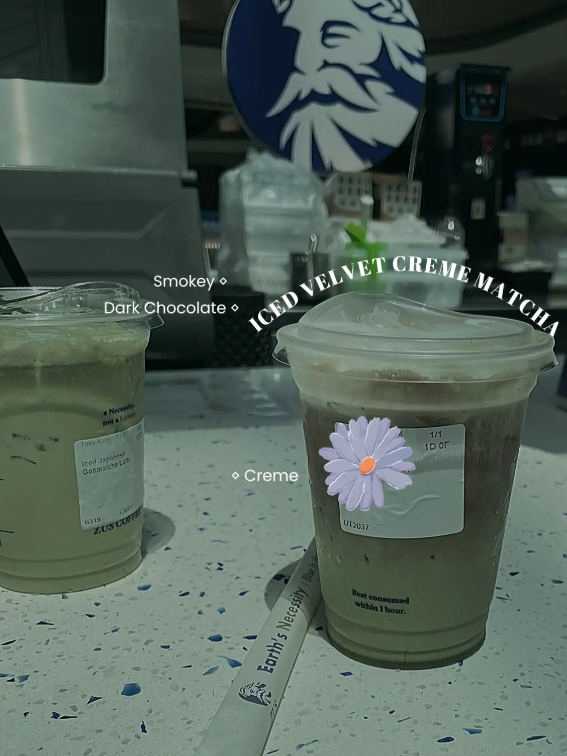 ICED VELVET CREME MATCHA LATTE | Galeri disiarkan oleh Nabella | Lemon8