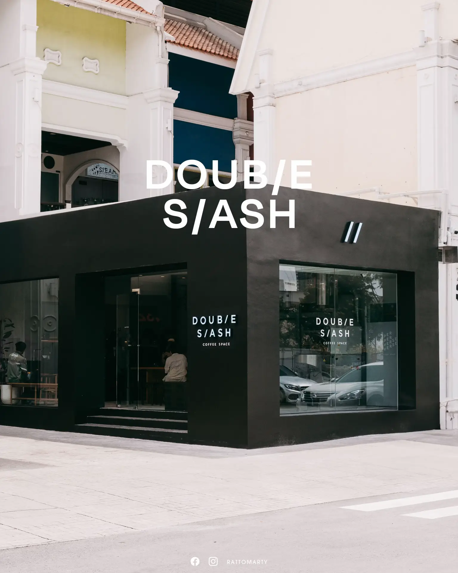 Double Slash เปิดร้านใหม่ในโครงการ The Up Rama 3 ☕️ | แกลเลอรีที่โพสต์โดย Rattomarty | Lemon8