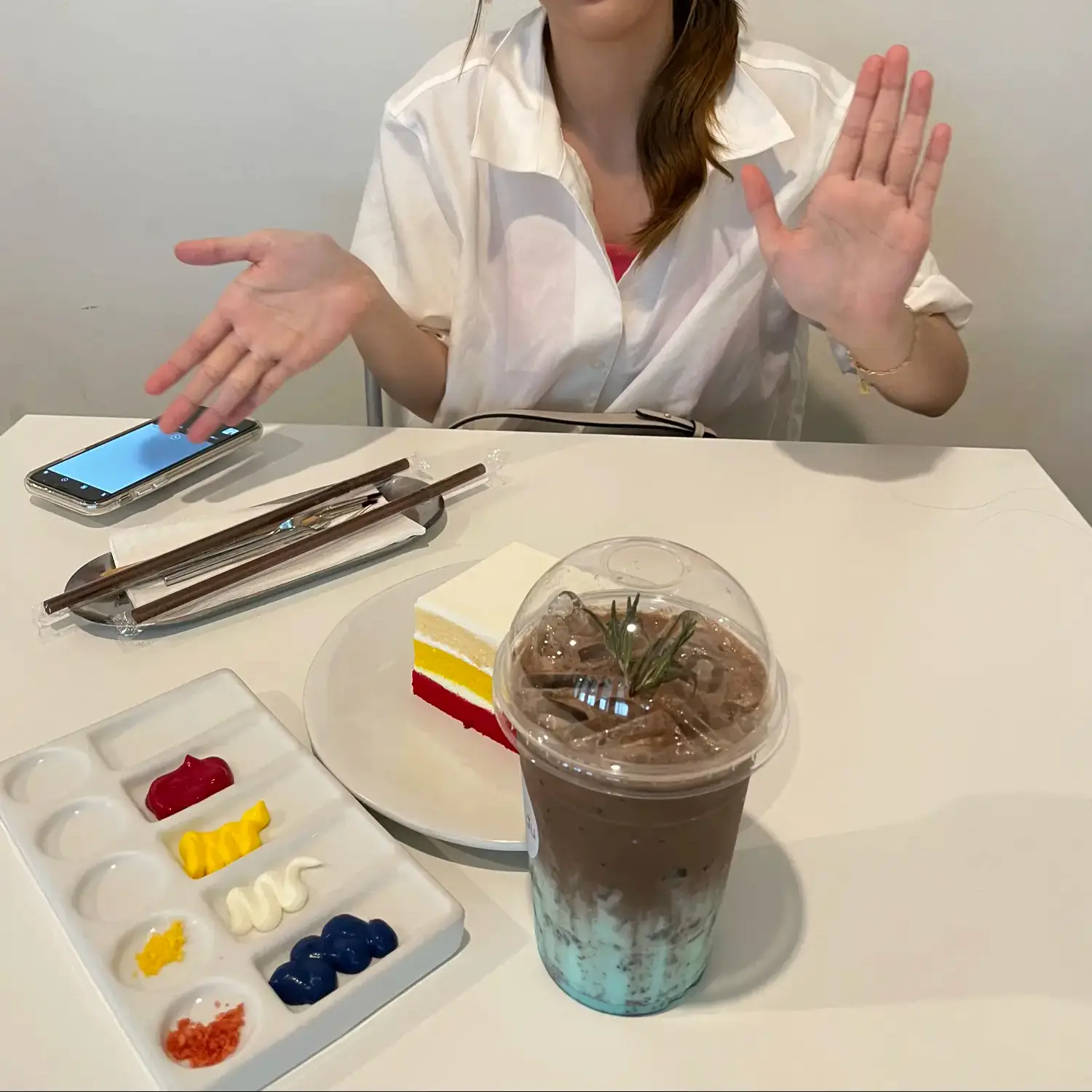 FUN CAFE ฝันคาเฟ่วาดรูปเค้กเอง 🎂🌈 | Gallery posted by kwankaqs | Lemon8