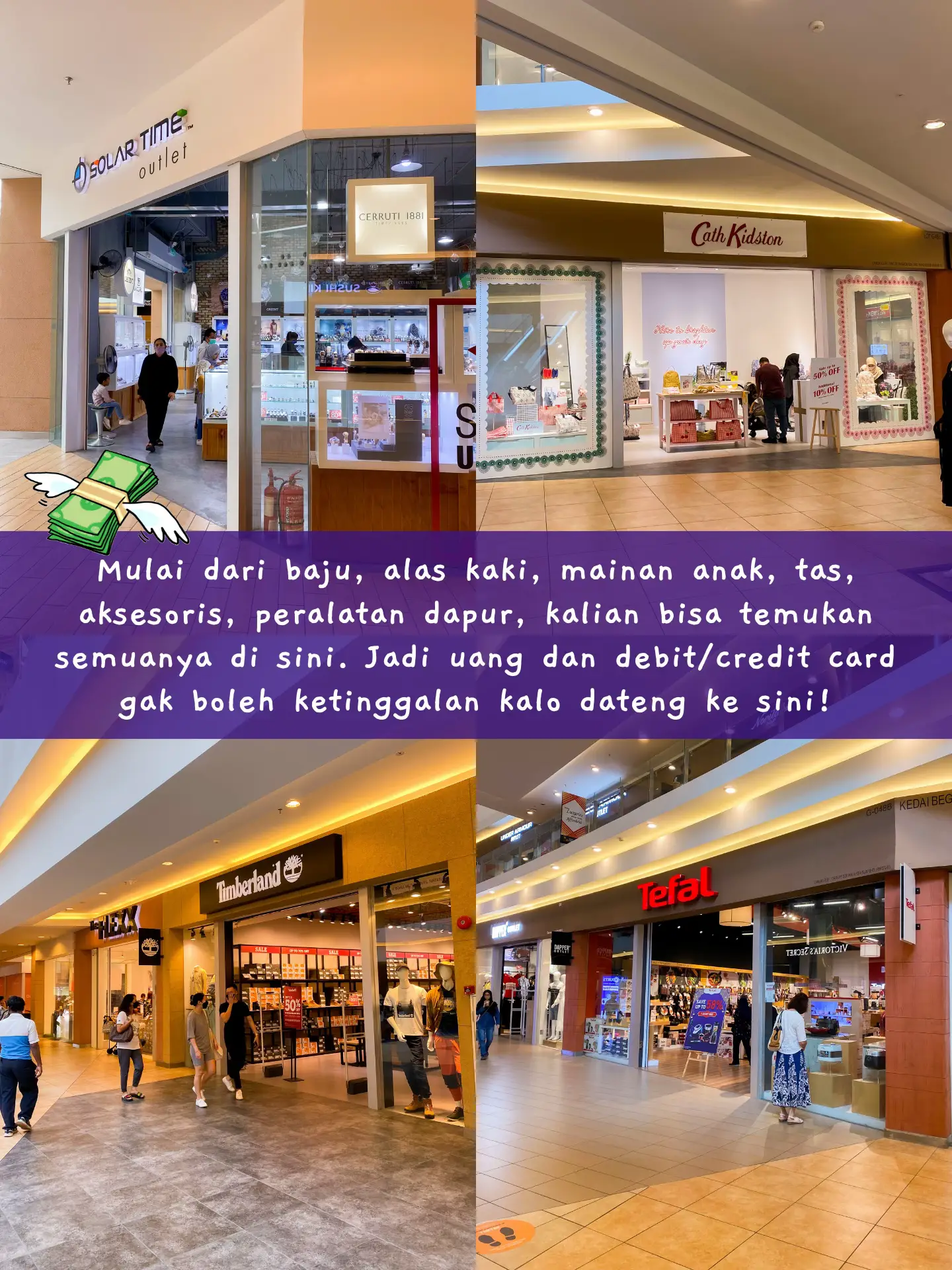 Mitsui, Tempat Belanja Murah Dekat Airport KL 🤩💸🛍 | Galeri diposting oleh Giannisa Ovie | Lemon8
