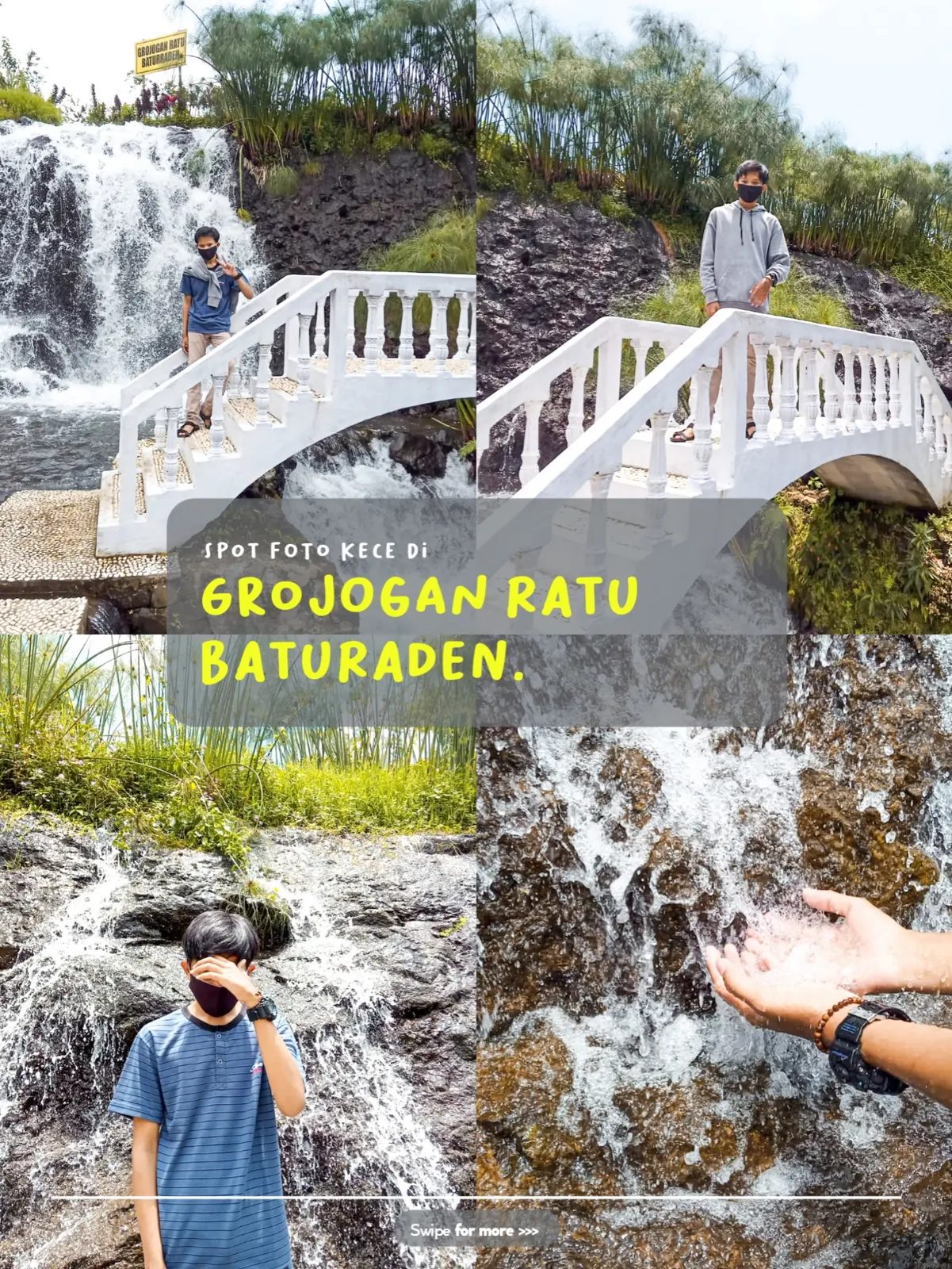 Grojogan Ratu-Baturaden. | Galeri diposting oleh Anggiri Mukti | Lemon8