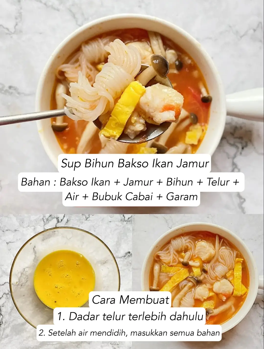 RESEP SEMINGGU🤤 SUP SEHAT UNTUK DIET 😋🍲💫 | Galeri diposting oleh resep ...