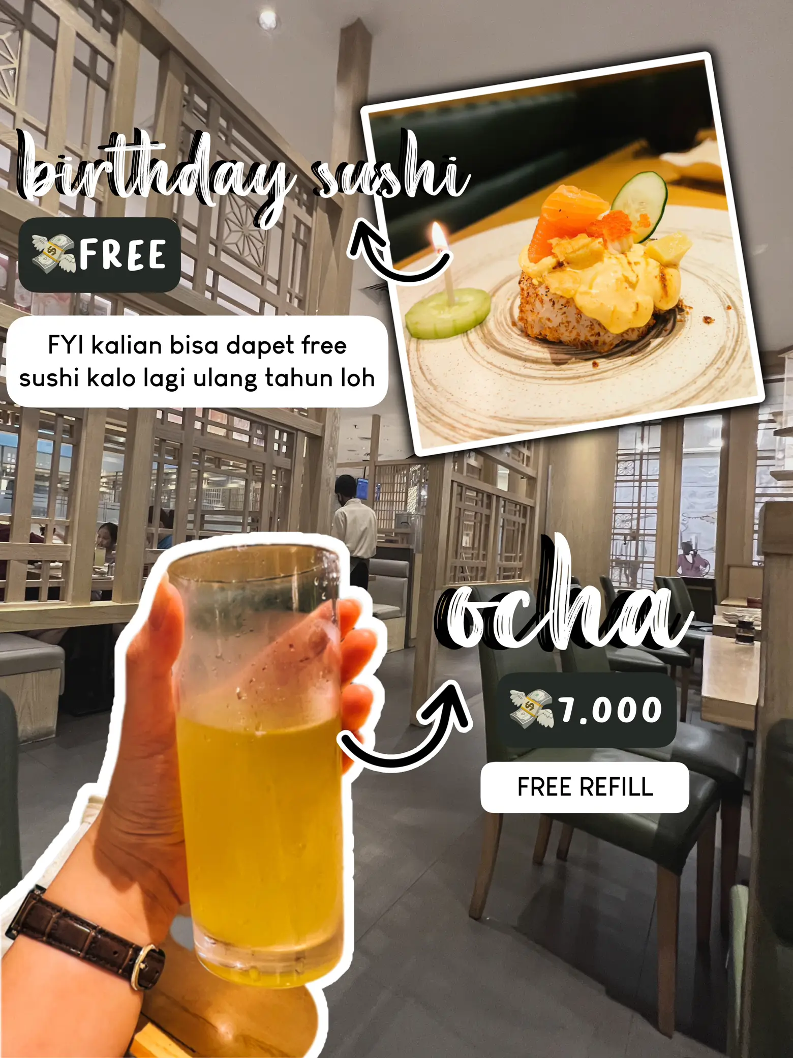 Menu yang WAJIB di order di Sushi Tei🍣 | Galeri diposting oleh Jecelline Putri | Lemon8