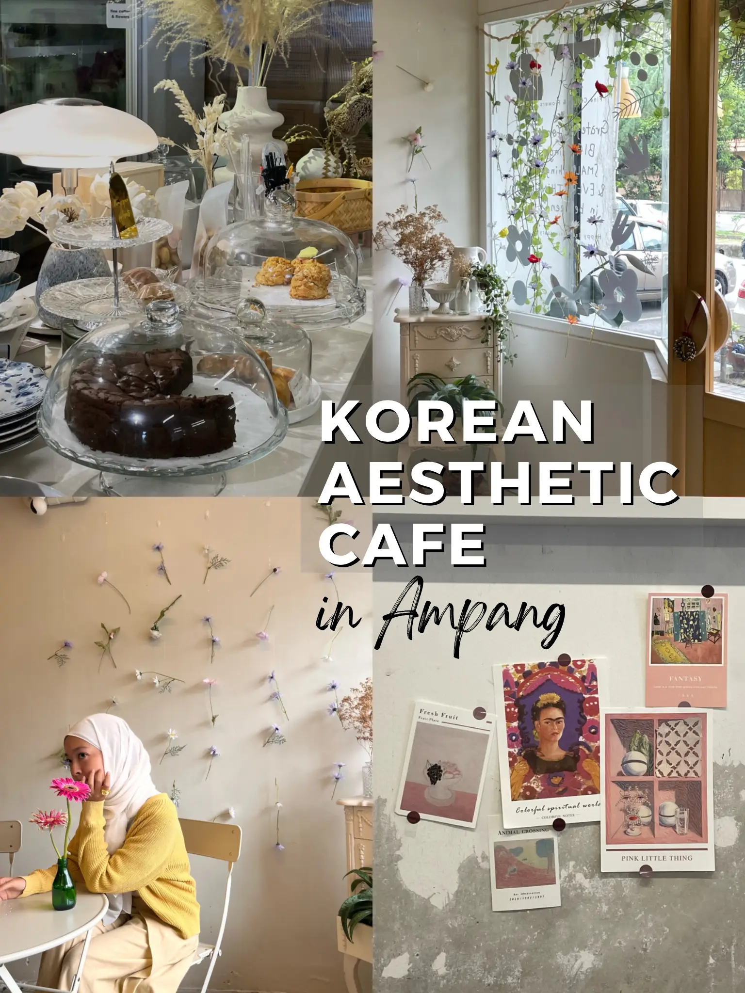 Hidden Korean Aesthetic Cafe in Ampang, KL | Galeri disiarkan oleh ...