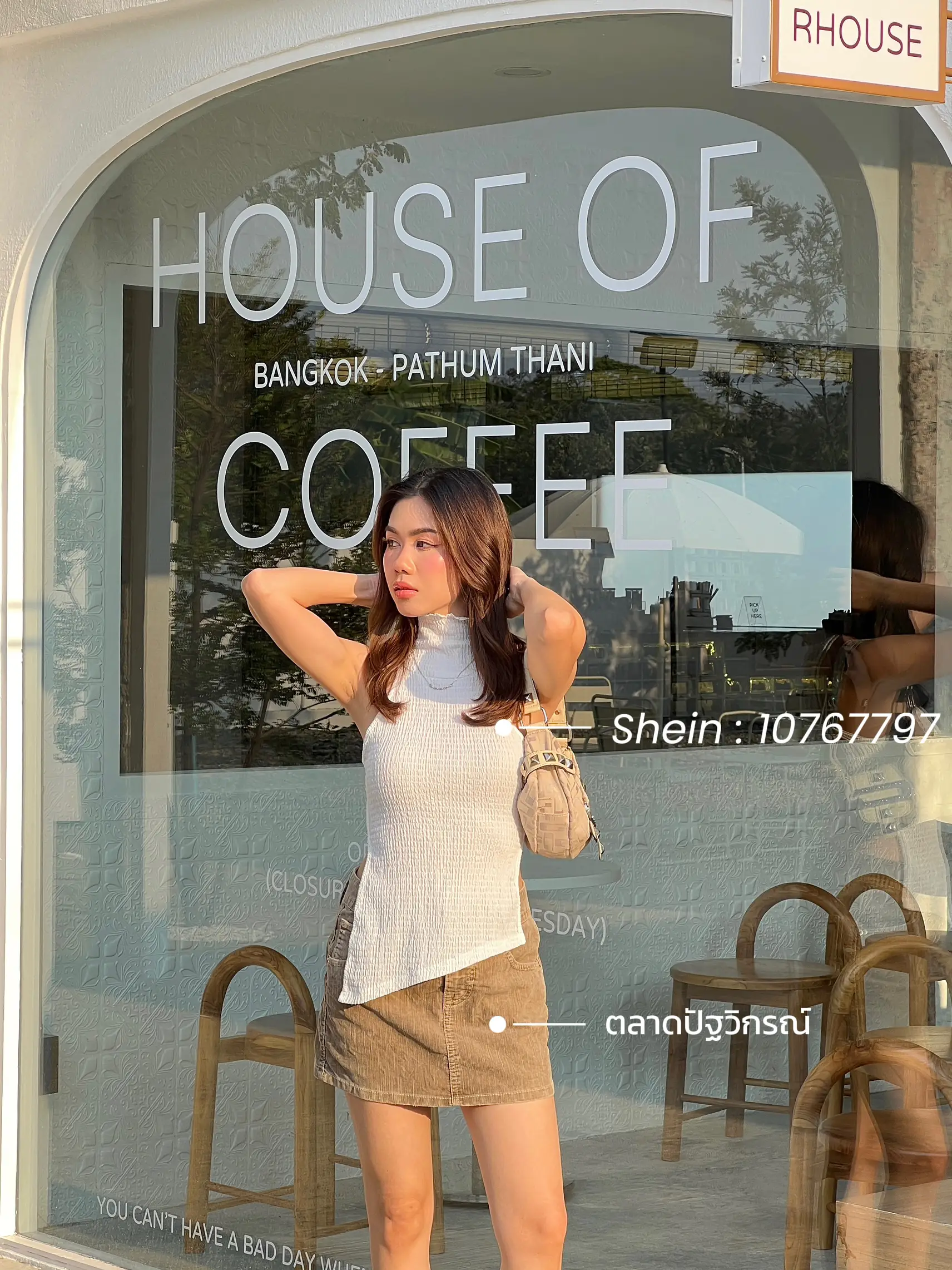 OUTFIT IDEAS | ไอเดียแต่งตัวสไตล์เกาหลีเกาใจ🤍👩🏻 | แกลเลอรีที่โพสต์โดย cherngam | Lemon8