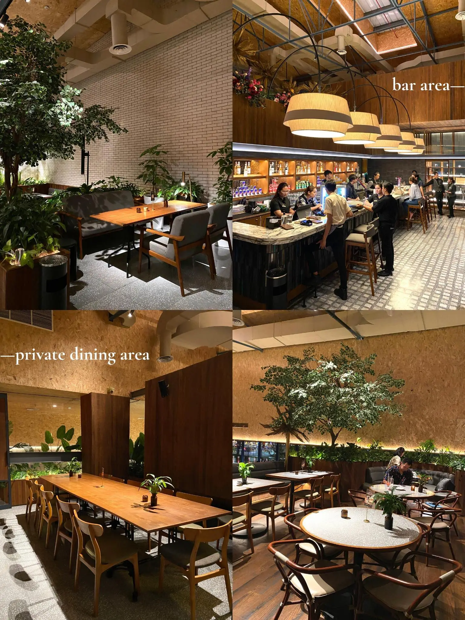 DARK AESTHETIC RESTO by HWG | Rocca Osteria & Bar | Galeri diposting ...